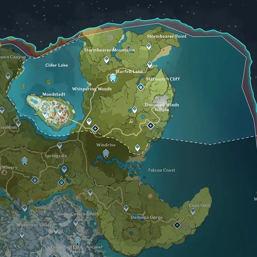 Working on liyue exploration progress but need a map to show the areas ...