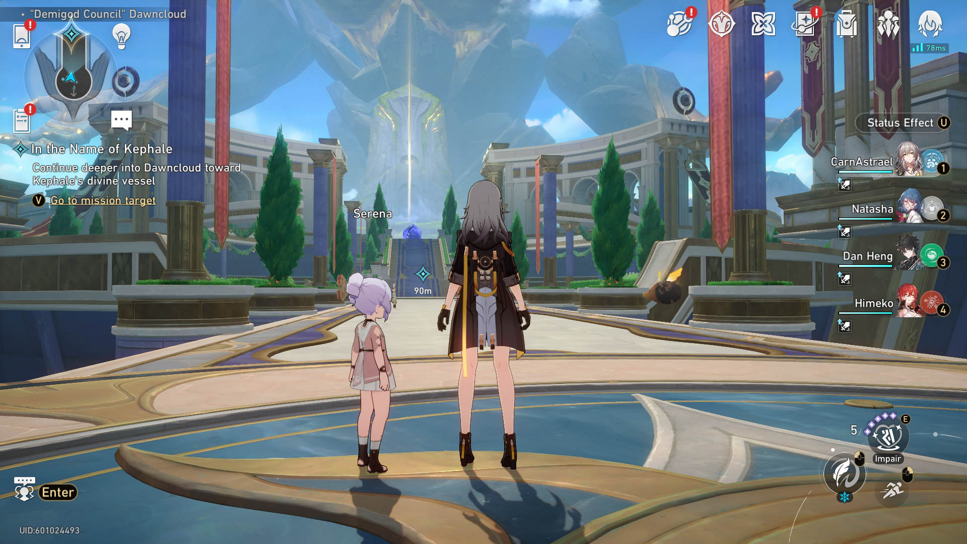 I am very much enjoying the Missions and tasks in Amphoreus Honkai: Star Rail | HoYoLAB