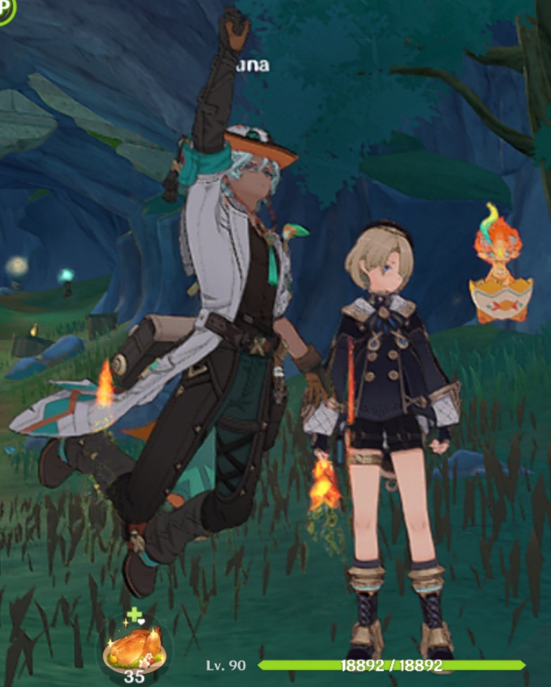 when Cacucu leaves Ifa so he looks for other ways to fly Genshin Impact ...