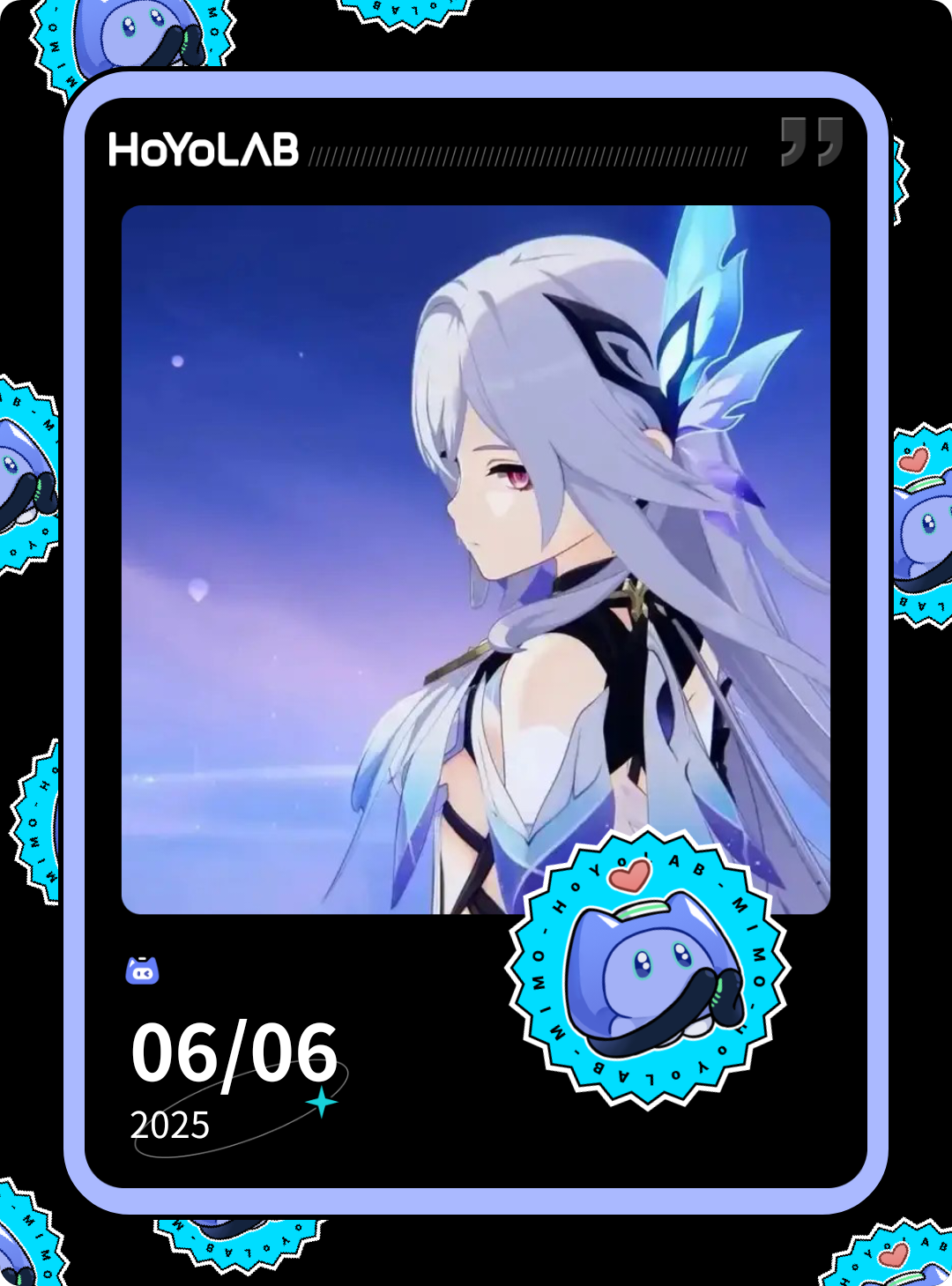 06/06 Diary -# My Character Building Diary | HoYoLAB