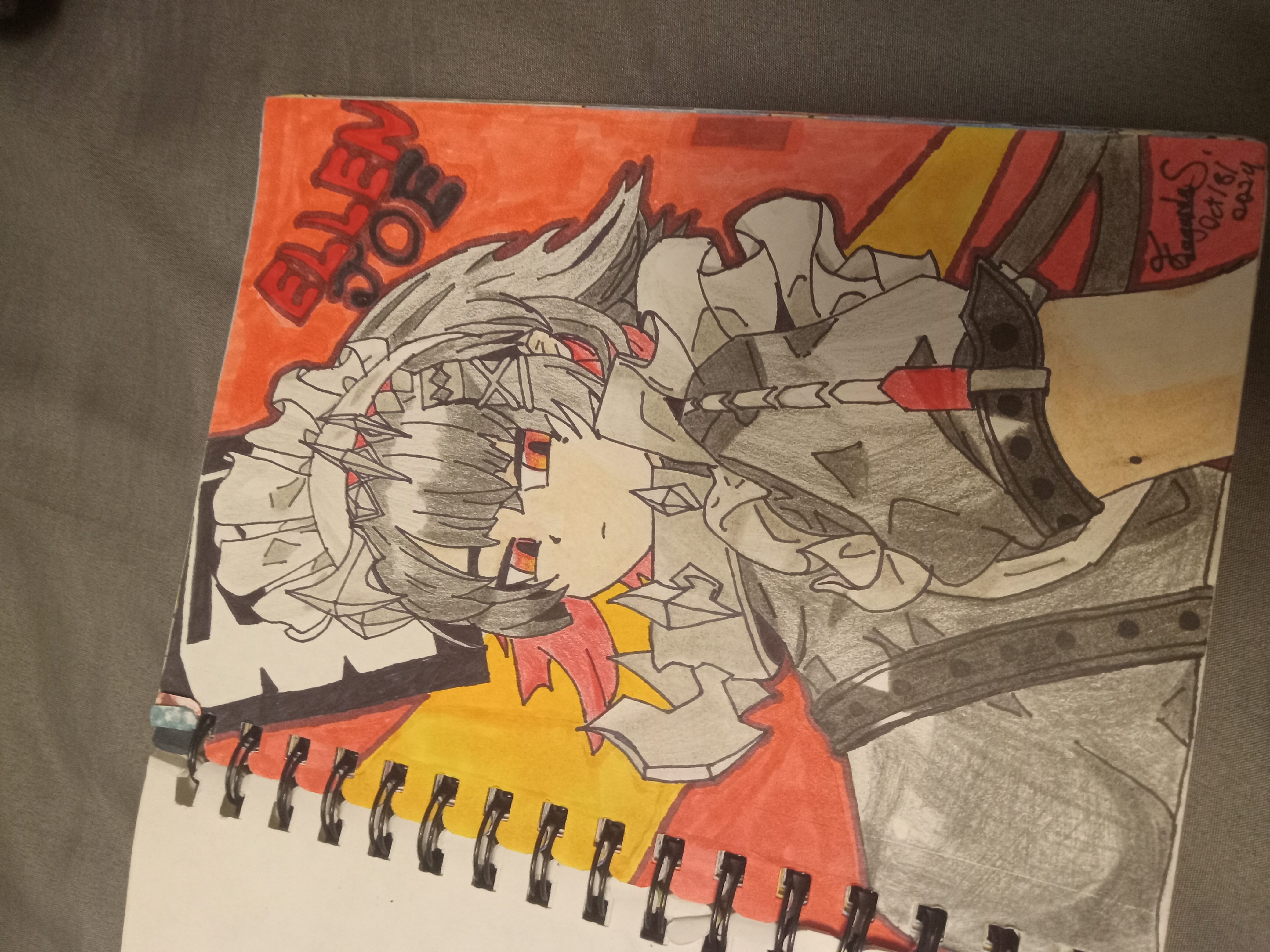 Just some random Ellen drawings I've made over the last months Zenless ...