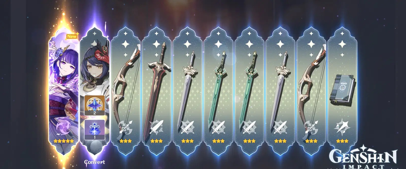 I got Raiden and her weapon in 31 pull when I was bored! Genshin Impact ...