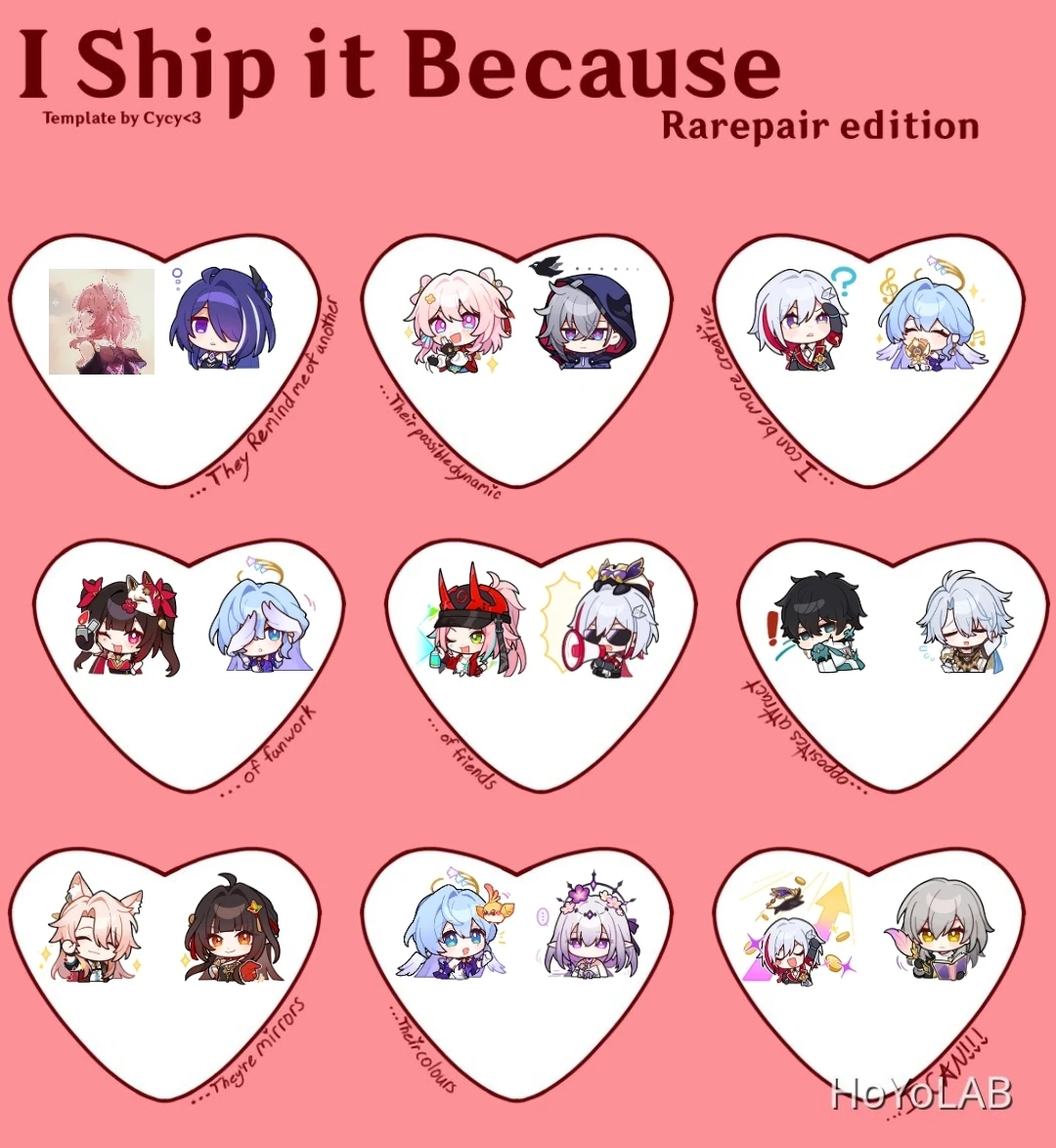 My HSR rare ships and why I ship them 🌟 Honkai: Star Rail | HoYoLAB