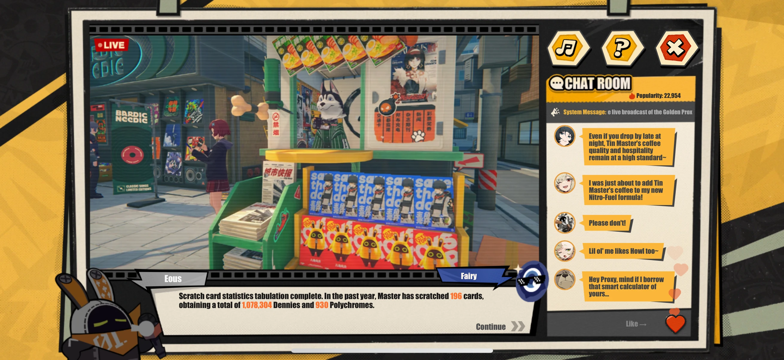 Scratch card stats :0 Zenless Zone Zero | HoYoLAB