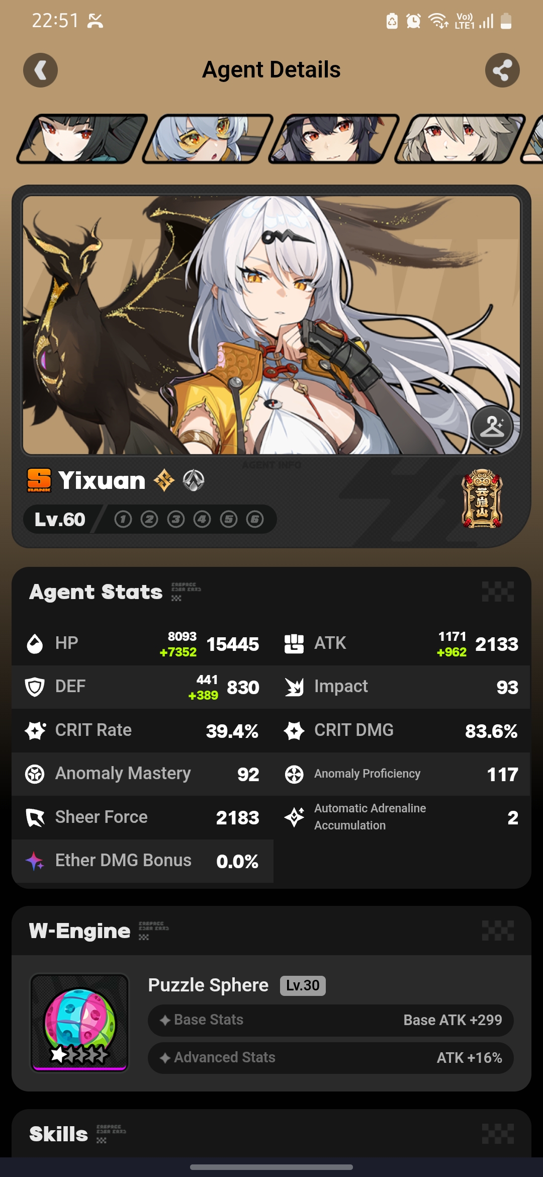 Rate My Xiyuan Build .... Zenless Zone Zero | HoYoLAB
