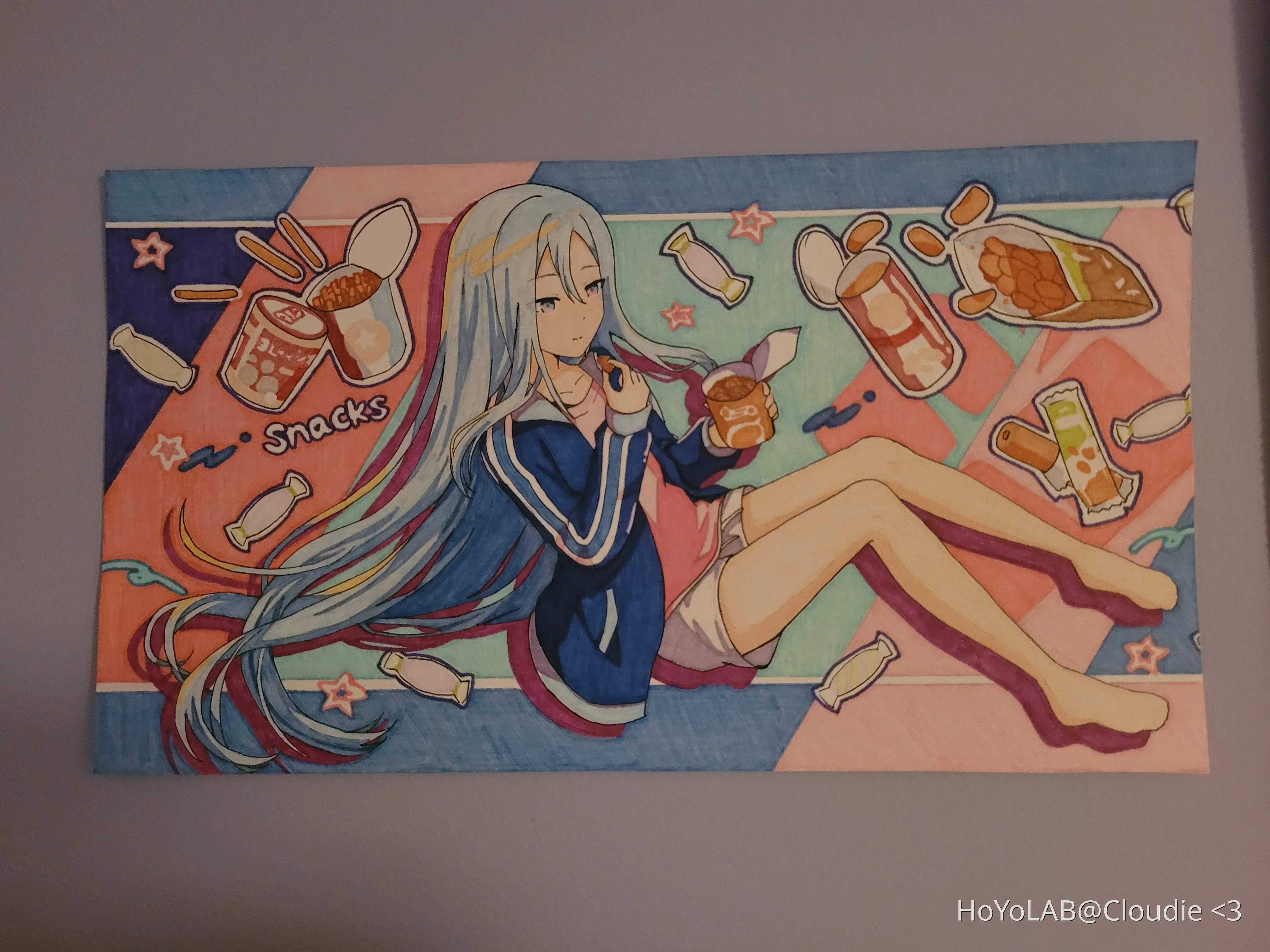 Kanade Yoisaki birthday card!! | HoYoLAB