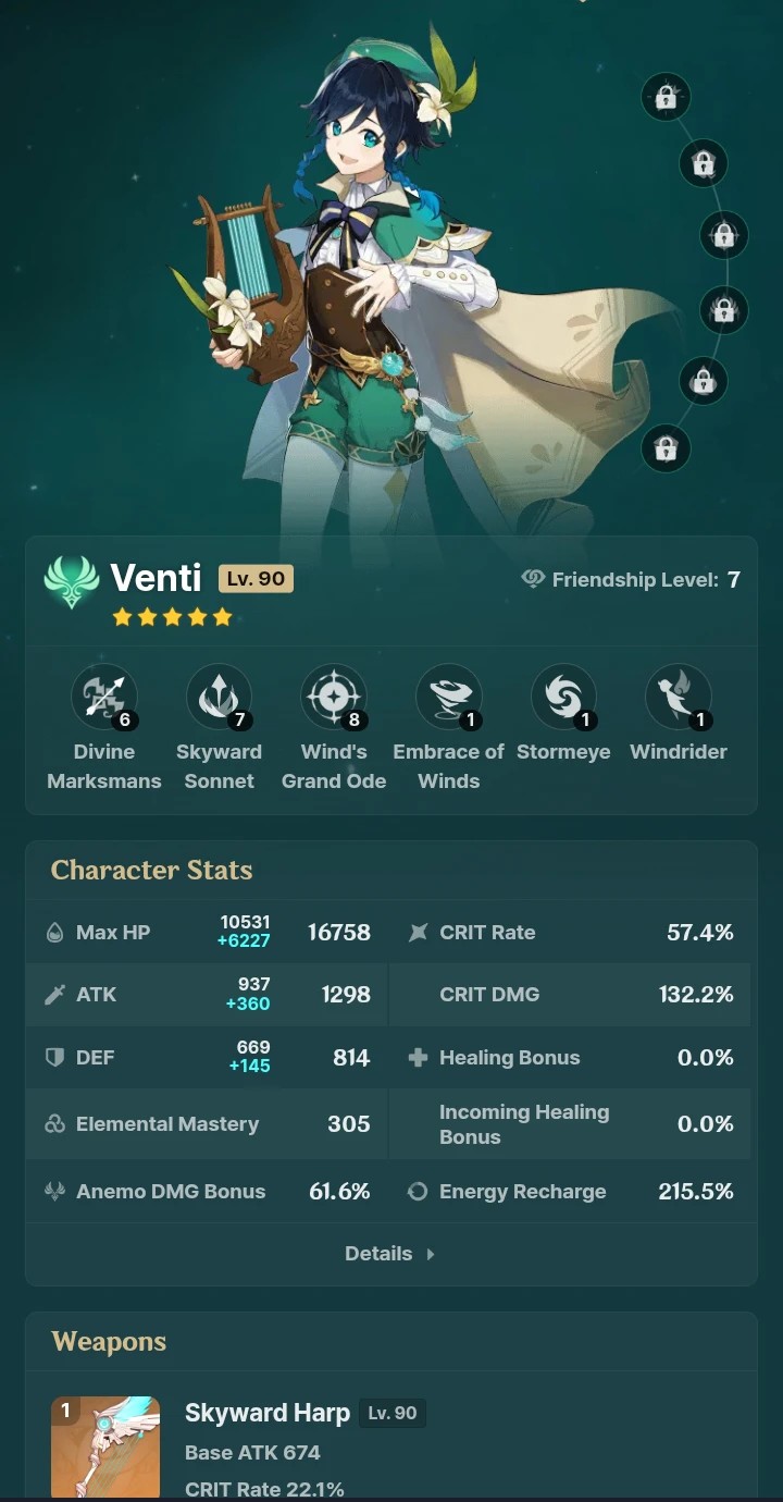Venti Build Recommendations? Genshin Impact | HoYoLAB