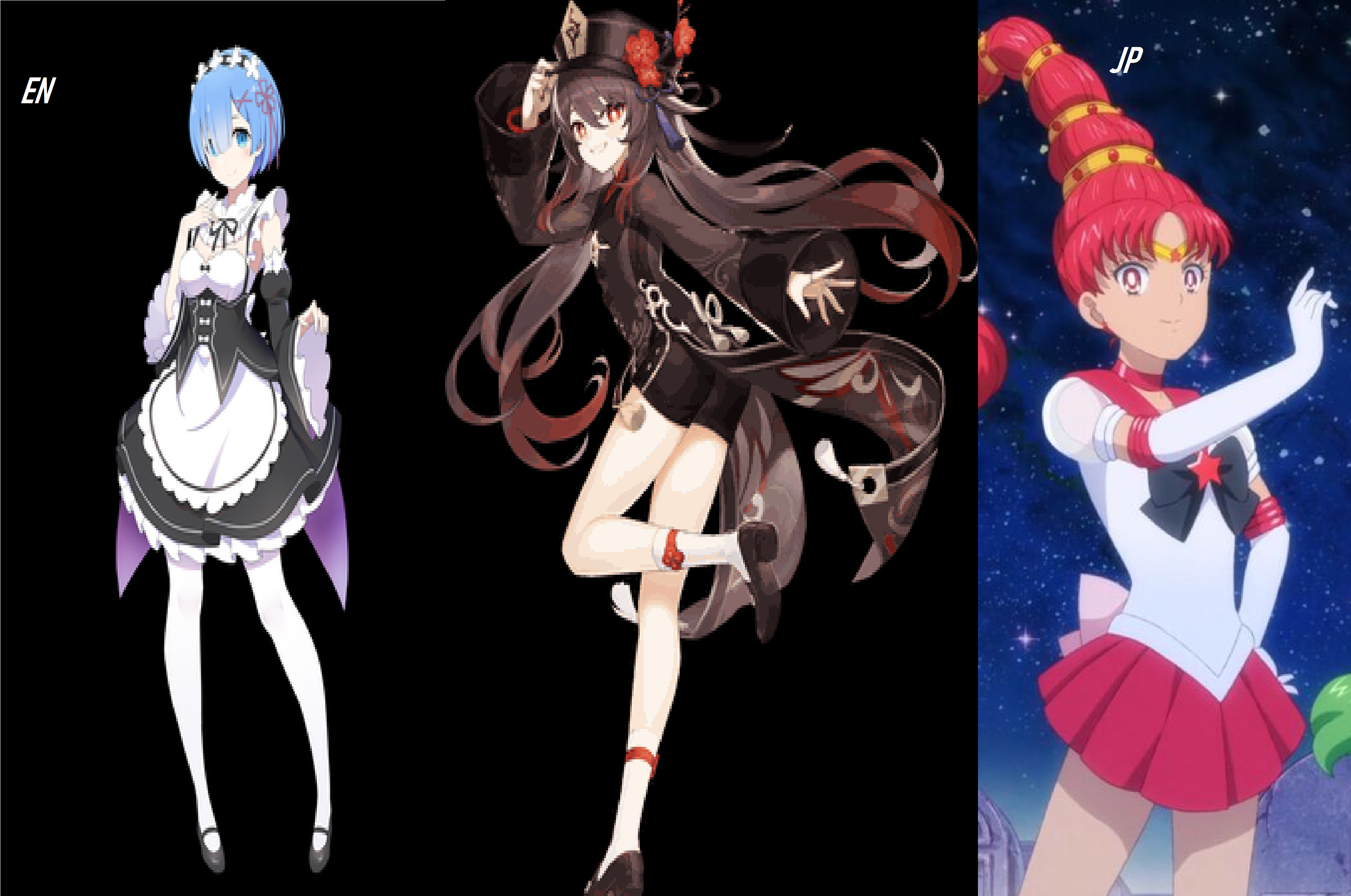 Hoyo characters who share the same VA as another character(JP and EN ...