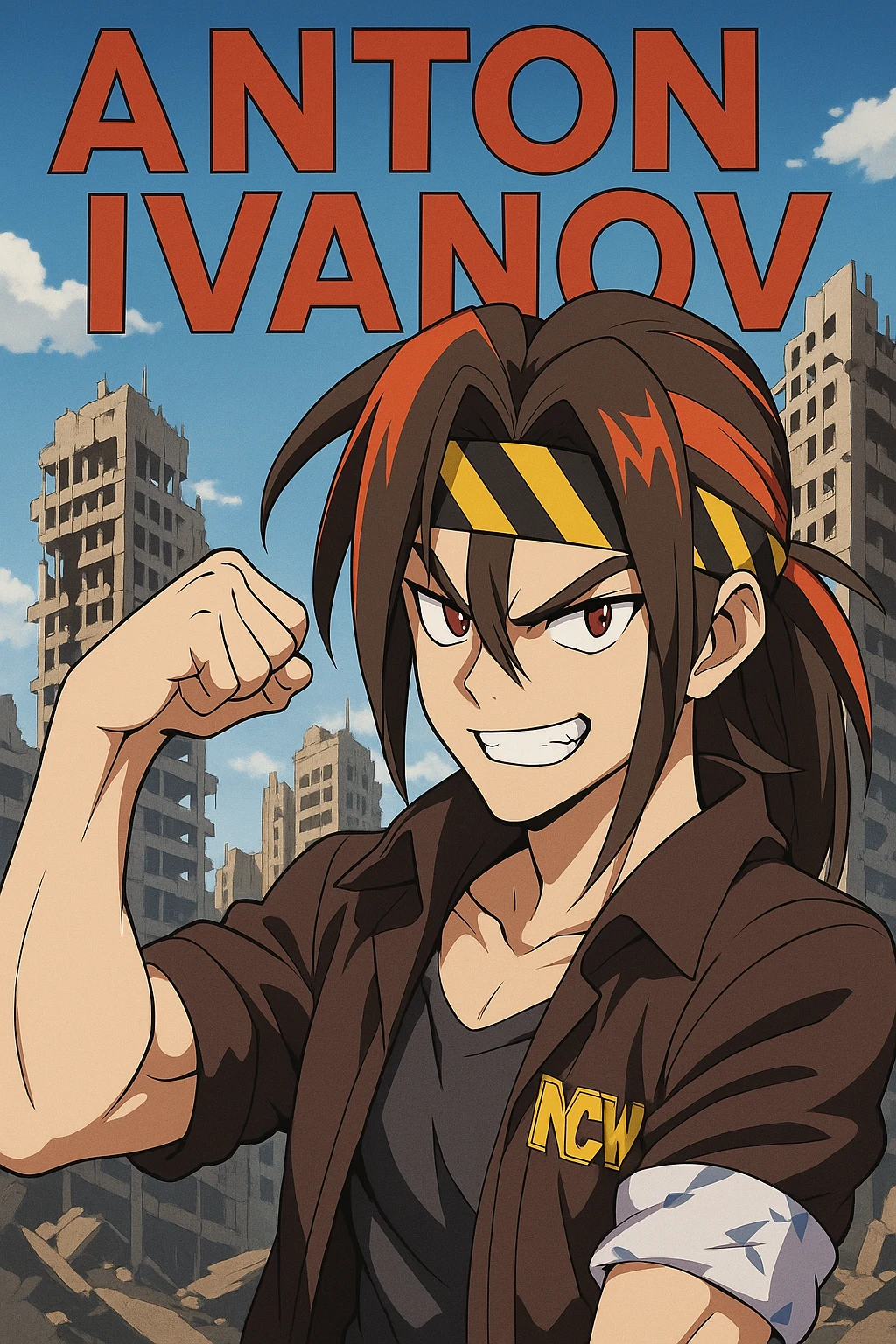 Made this Anton poster with Chatgpt! Zenless Zone Zero | HoYoLAB