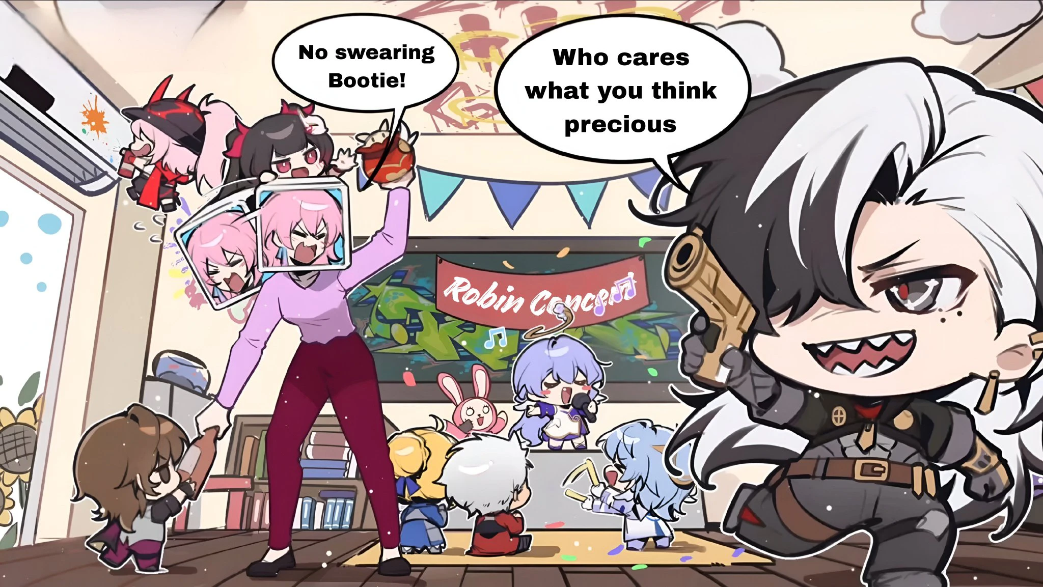 The last page is very funny 🤣 Credit:http://b23.tv/qinfZ0c Translator:@Adventzx Honkai: Star ...