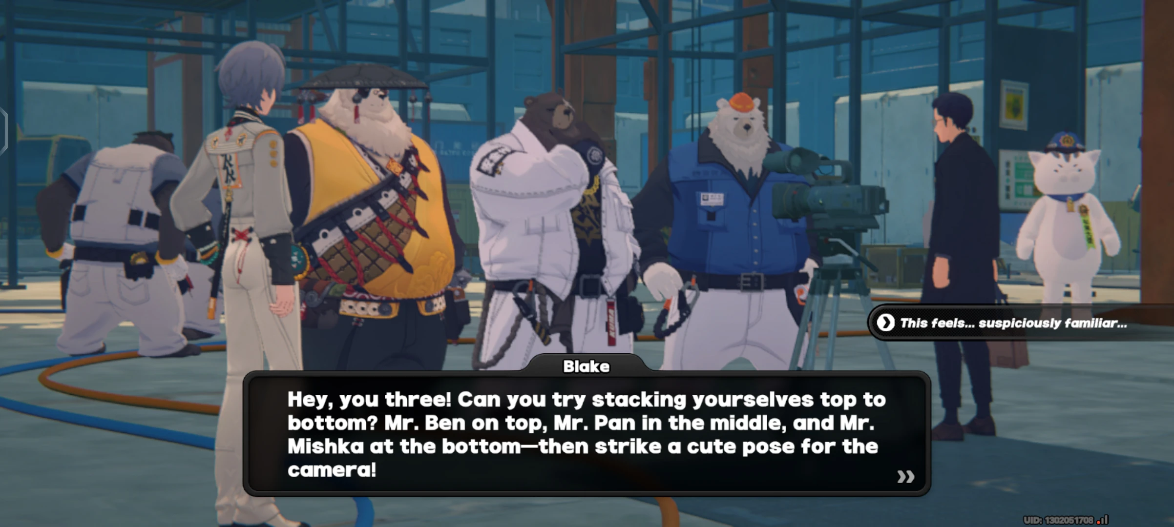 THEY WERE TRYING TO MAKE A WE BARE BEARS REFERENCE LMAO Zenless Zone ...