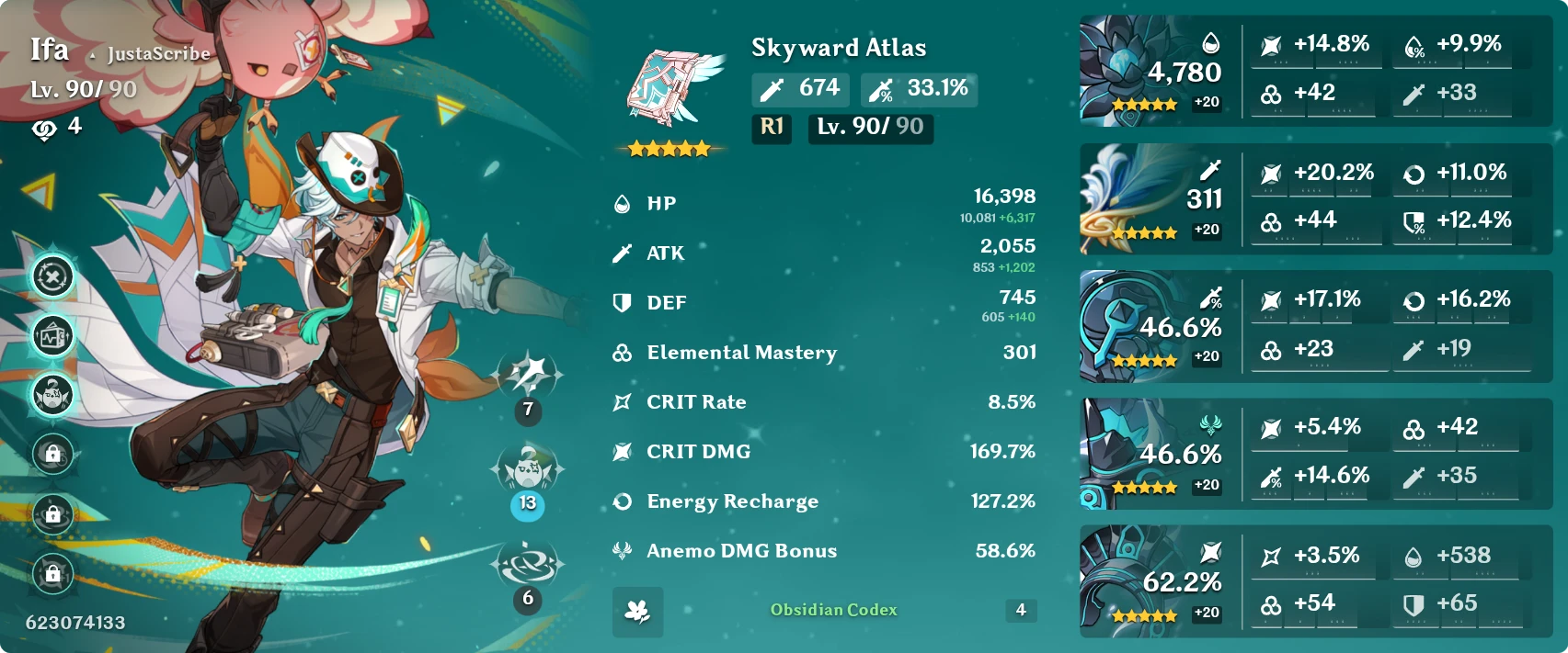 Guy's is my Ifa good already as a DPS??? (I need opinion) Genshin Impact | HoYoLAB