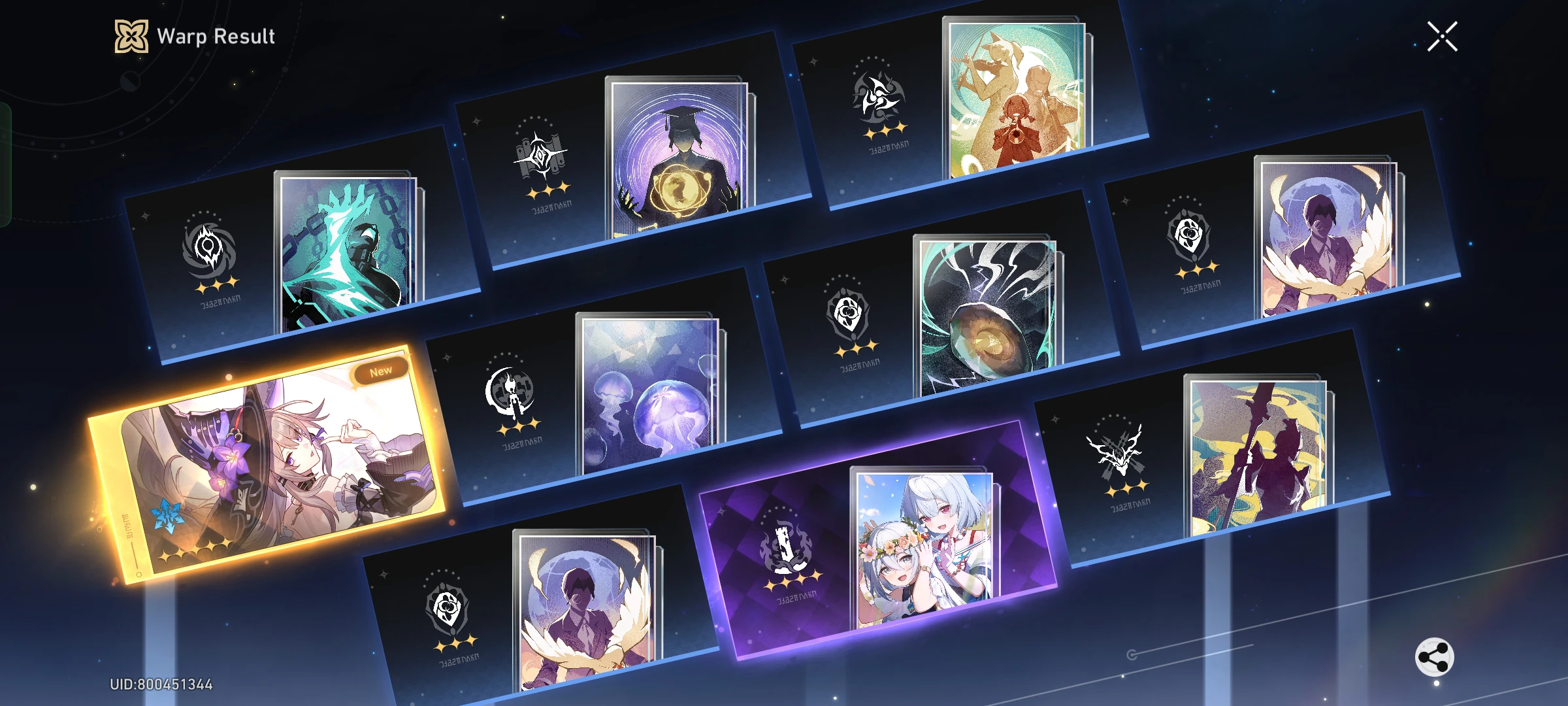 Got therta in 38 pulls 😭 Honkai: Star Rail | HoYoLAB