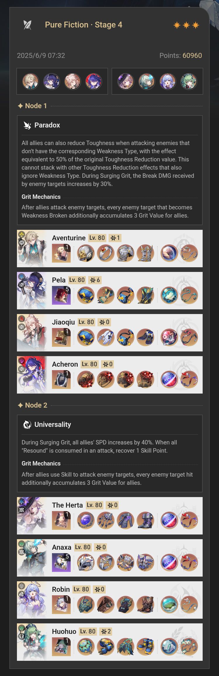 Why this pure fiction buff so ****ty? Honkai: Star Rail | HoYoLAB