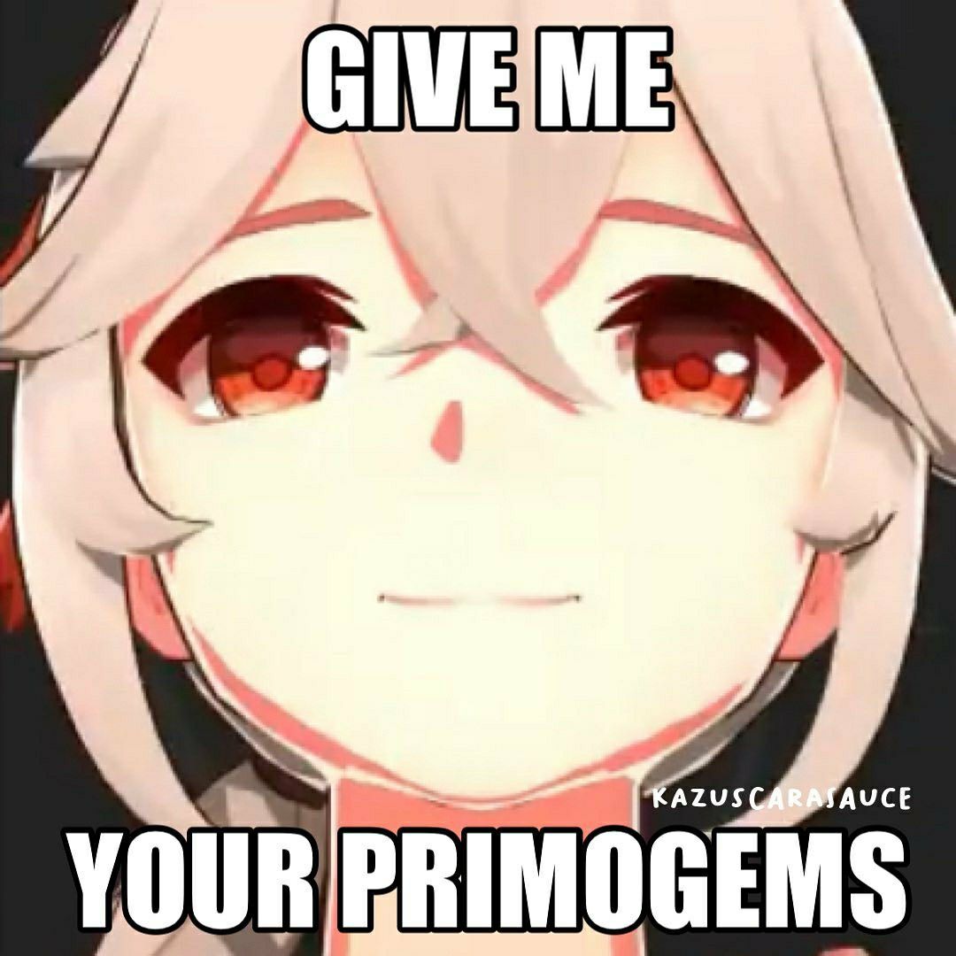 Give Me Your Primogems Genshin Impact | HoYoLAB