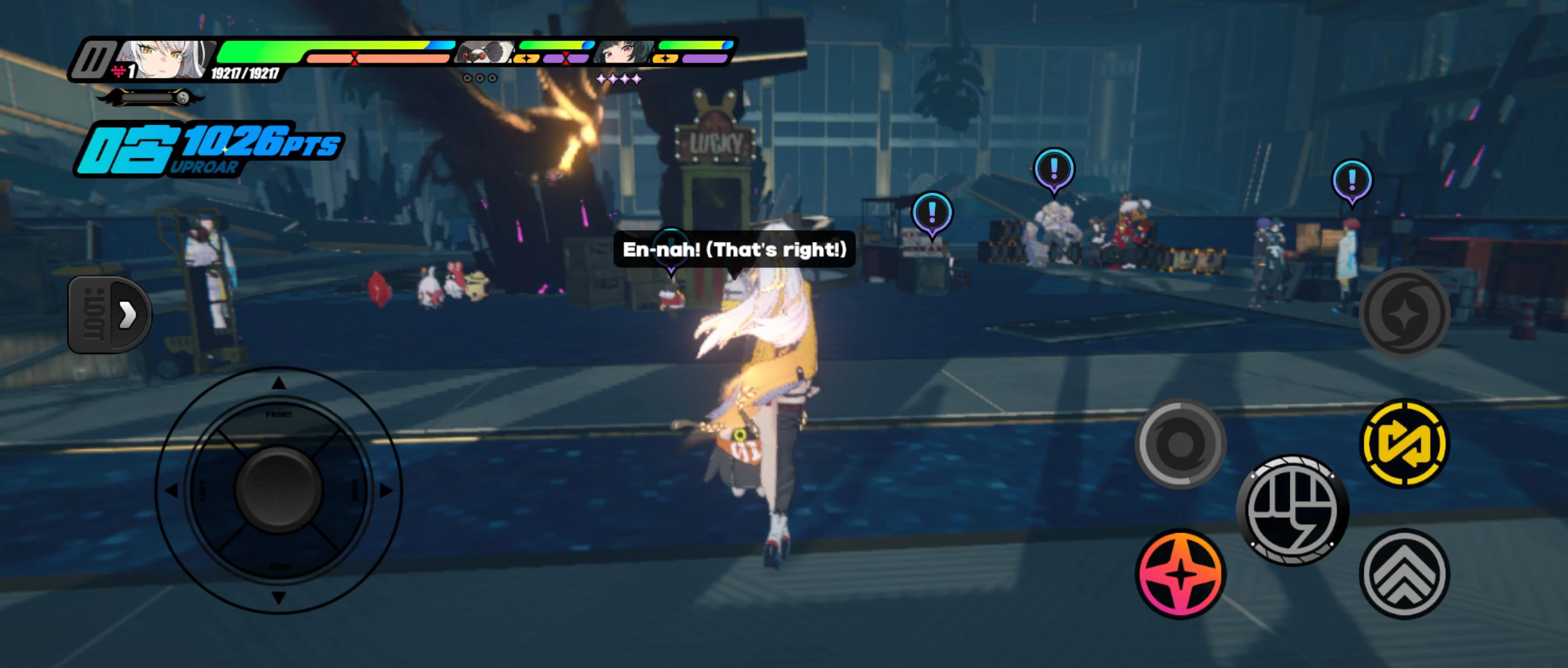 Lucky Encounter at Task Force Investigation. Zenless Zone Zero | HoYoLAB