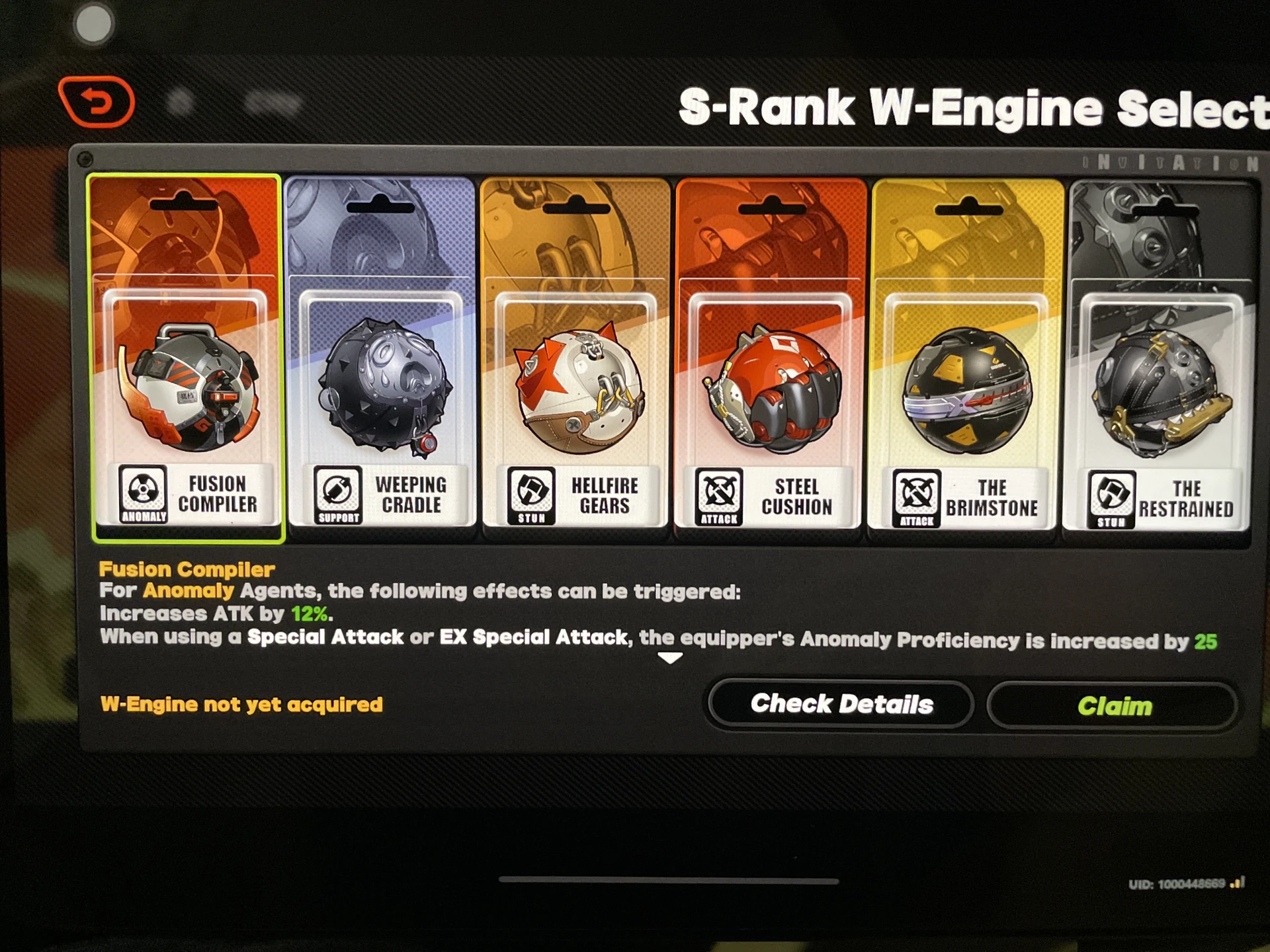 Which to pick: Free S W-Engine in ZZZ Zenless Zone Zero | HoYoLAB