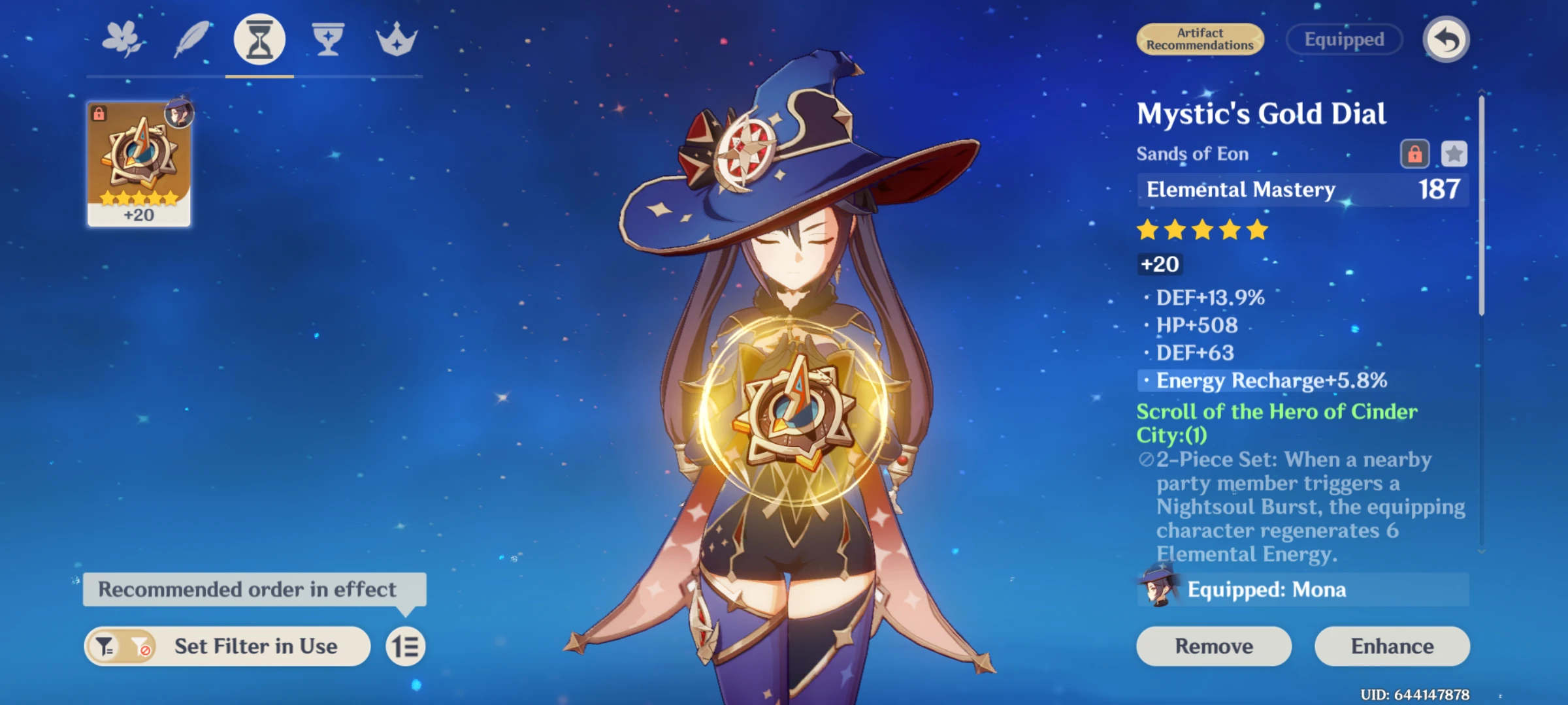 ୨୧rate my mualina build 2 Genshin Impact | HoYoLAB