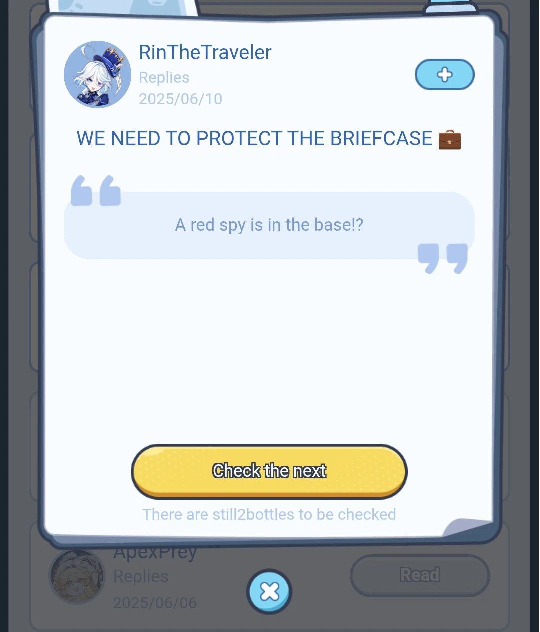 a red spy is in the base!? | HoYoLAB