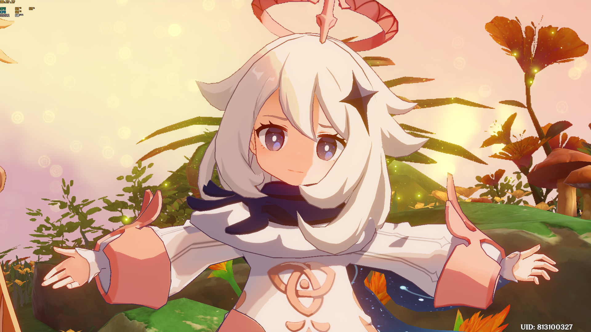 PAIMON WANT A HUG STICKER( SORRY I DONT KNOW HOW TO MAKE THIS PICTURES ...