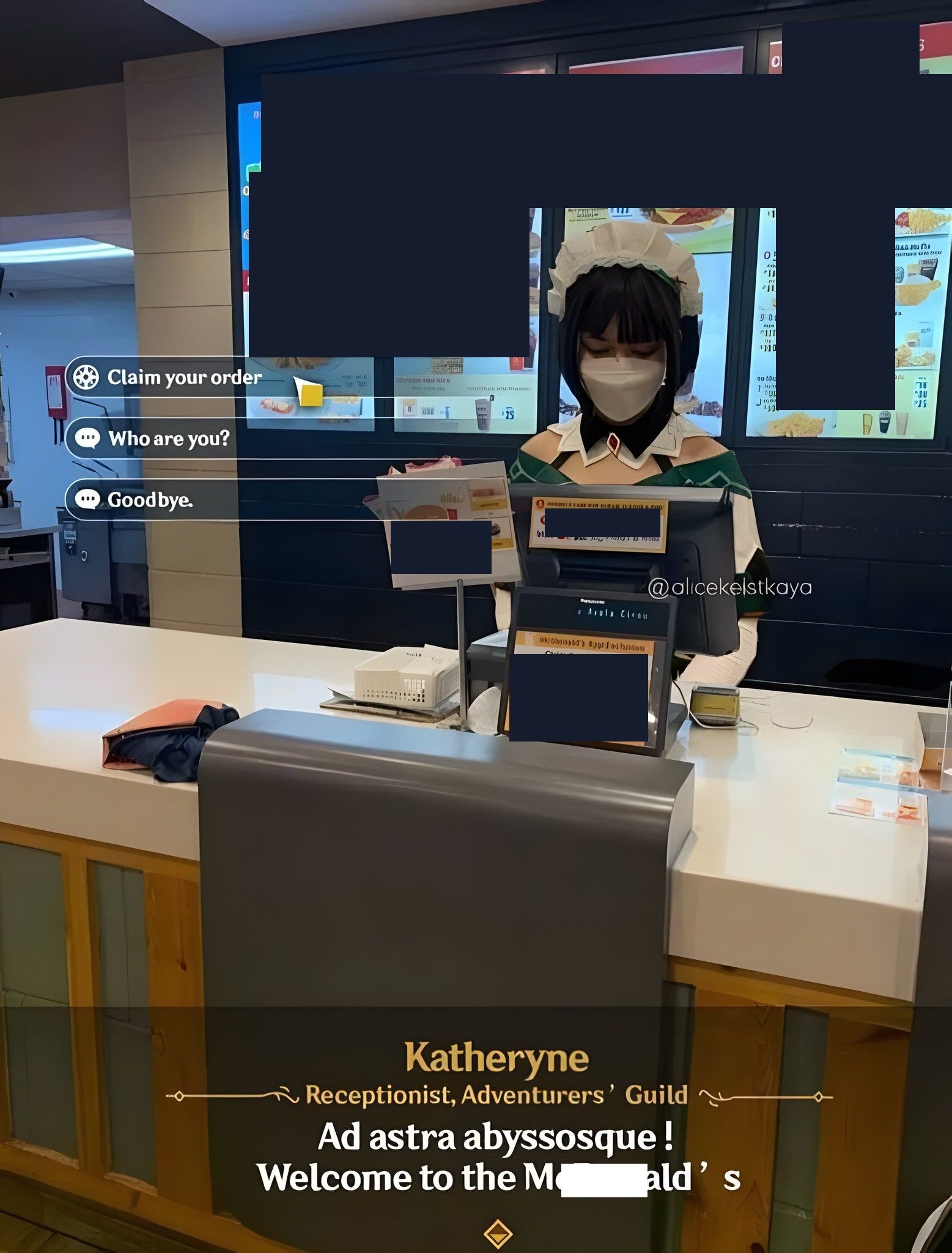 Skip skip skip , thanks for mack ( by @alicekelskaya ) Genshin Impact ...