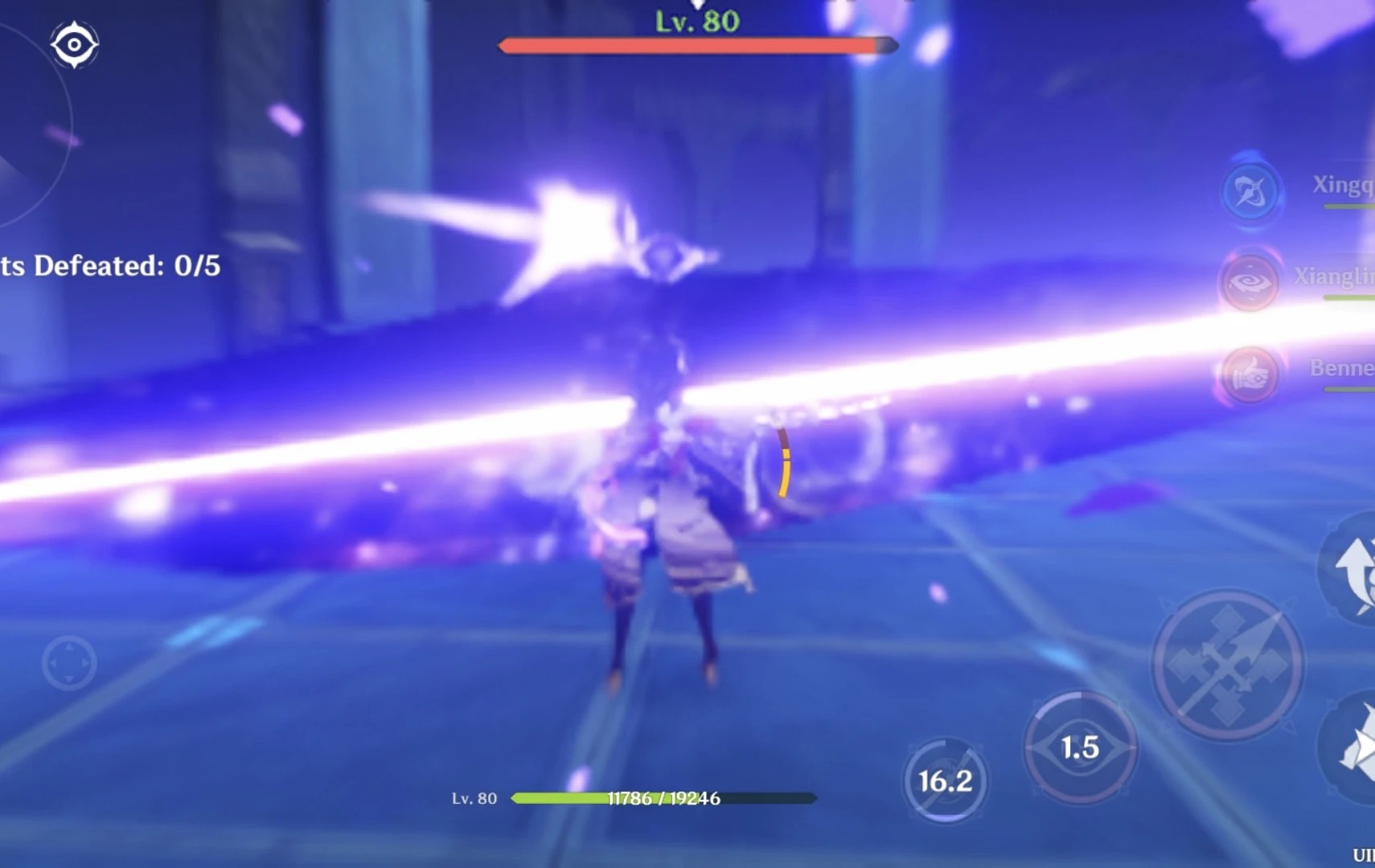 My graphics in Genshin impact on my phone😨 Genshin Impact | HoYoLAB