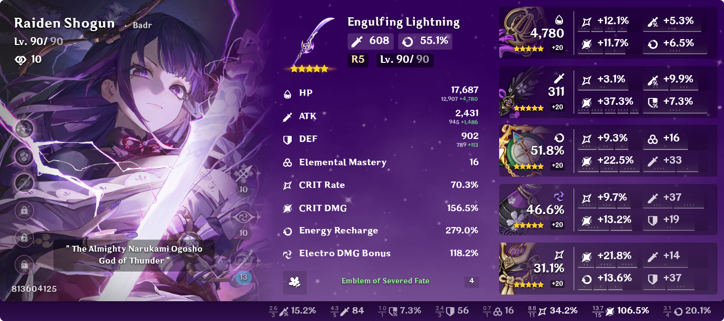 Finally getting my R5 Engulfing Lightning! Genshin Impact | HoYoLAB