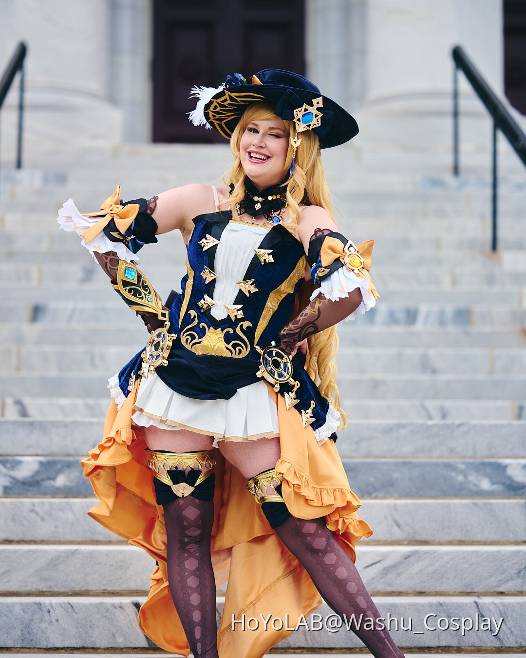 Navia winking! Genshin Impact | HoYoLAB