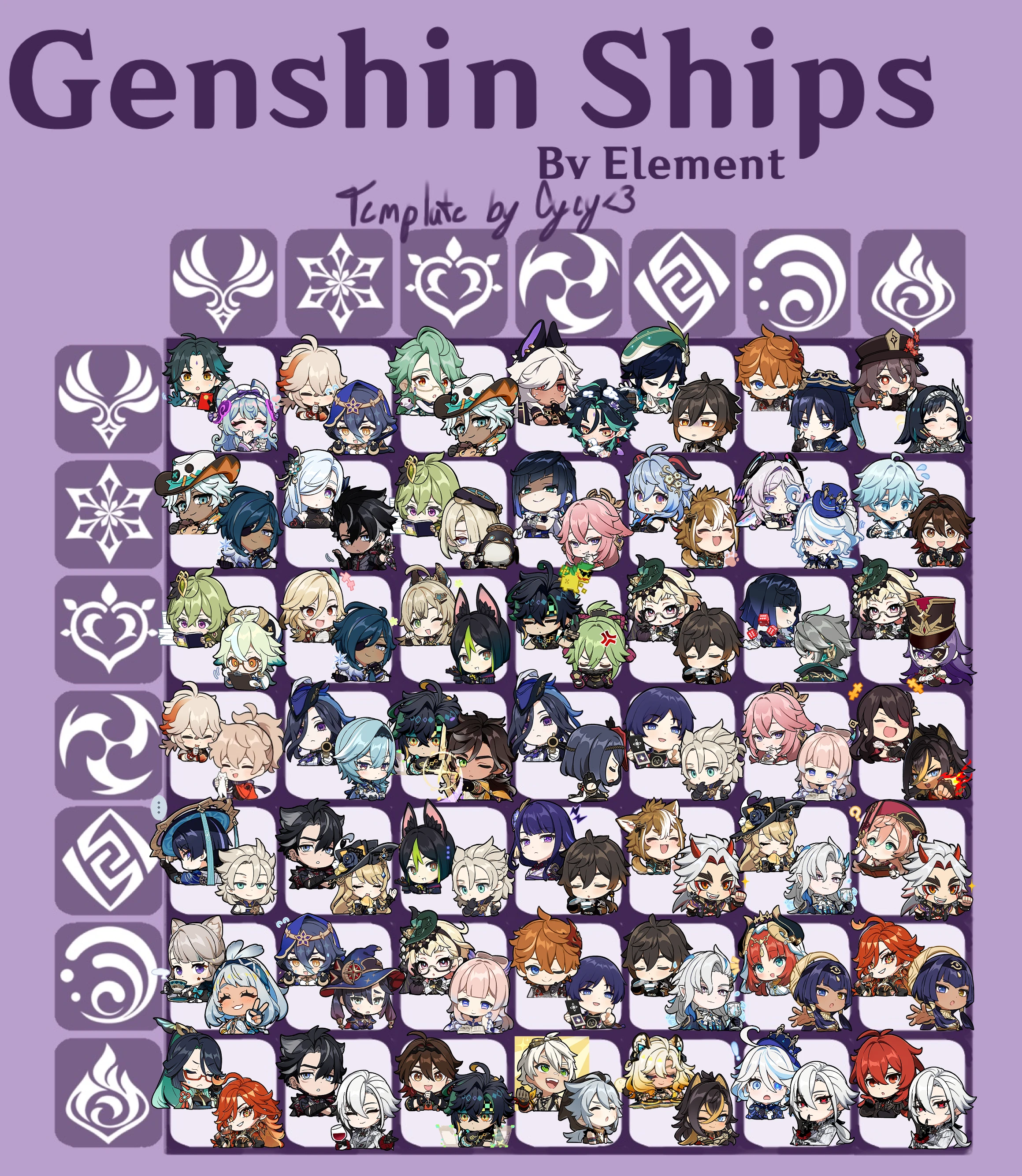 Genshin Ships by element Genshin Impact | HoYoLAB