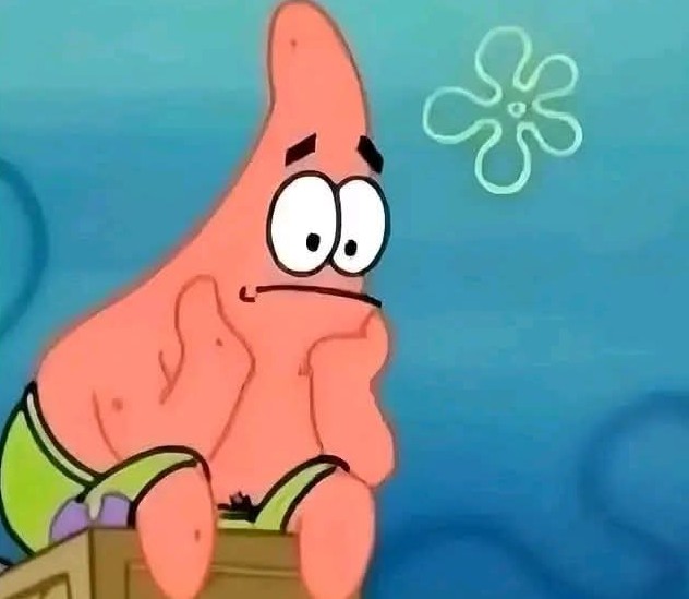 Patrick sit on the box | HoYoLAB