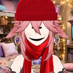 making chill face yae miko even more chiller + chill face furina ...
