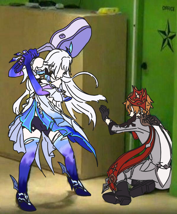 When you find out Skirk plays guitar: Genshin Impact | HoYoLAB