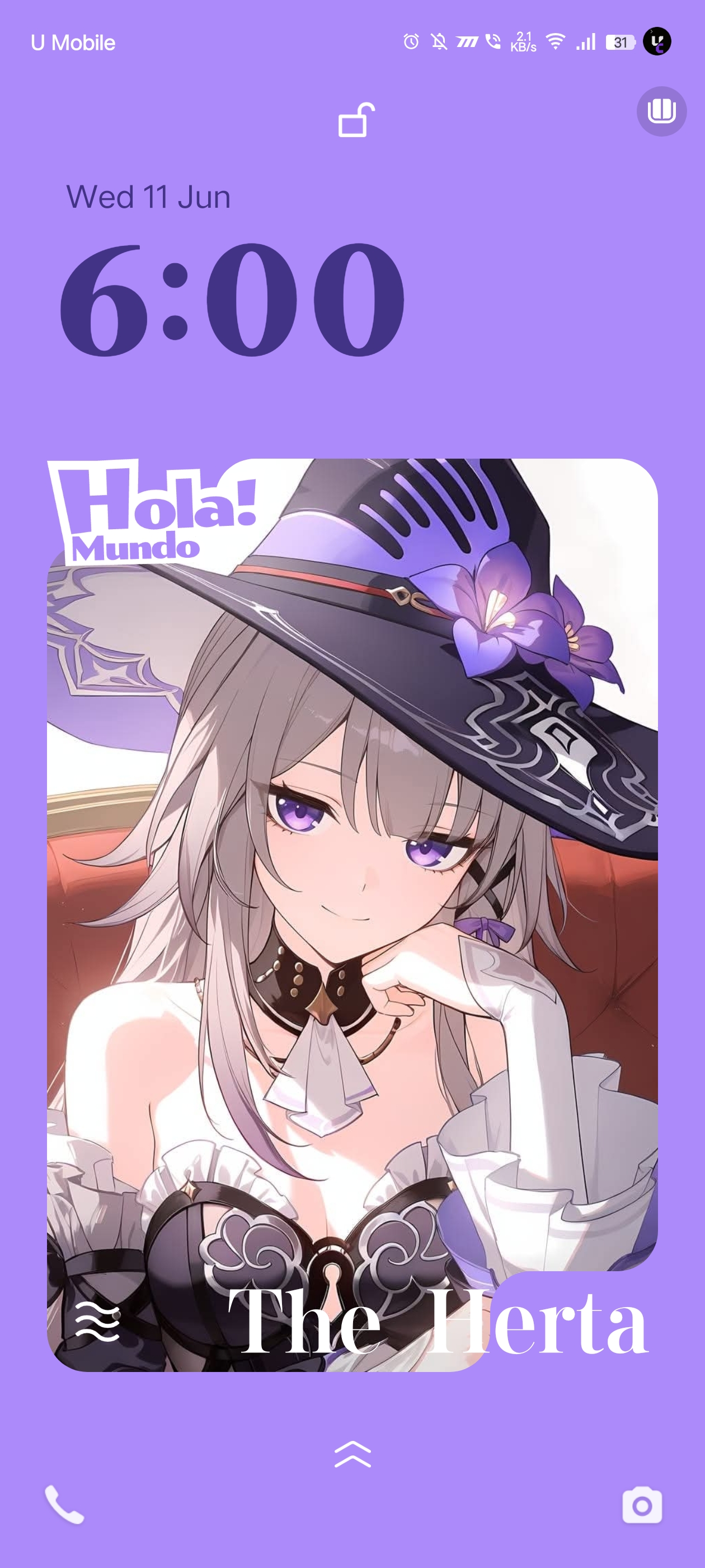 Rate my lock screen wallpaper customization from 1-10. Honkai: Star Rail | HoYoLAB