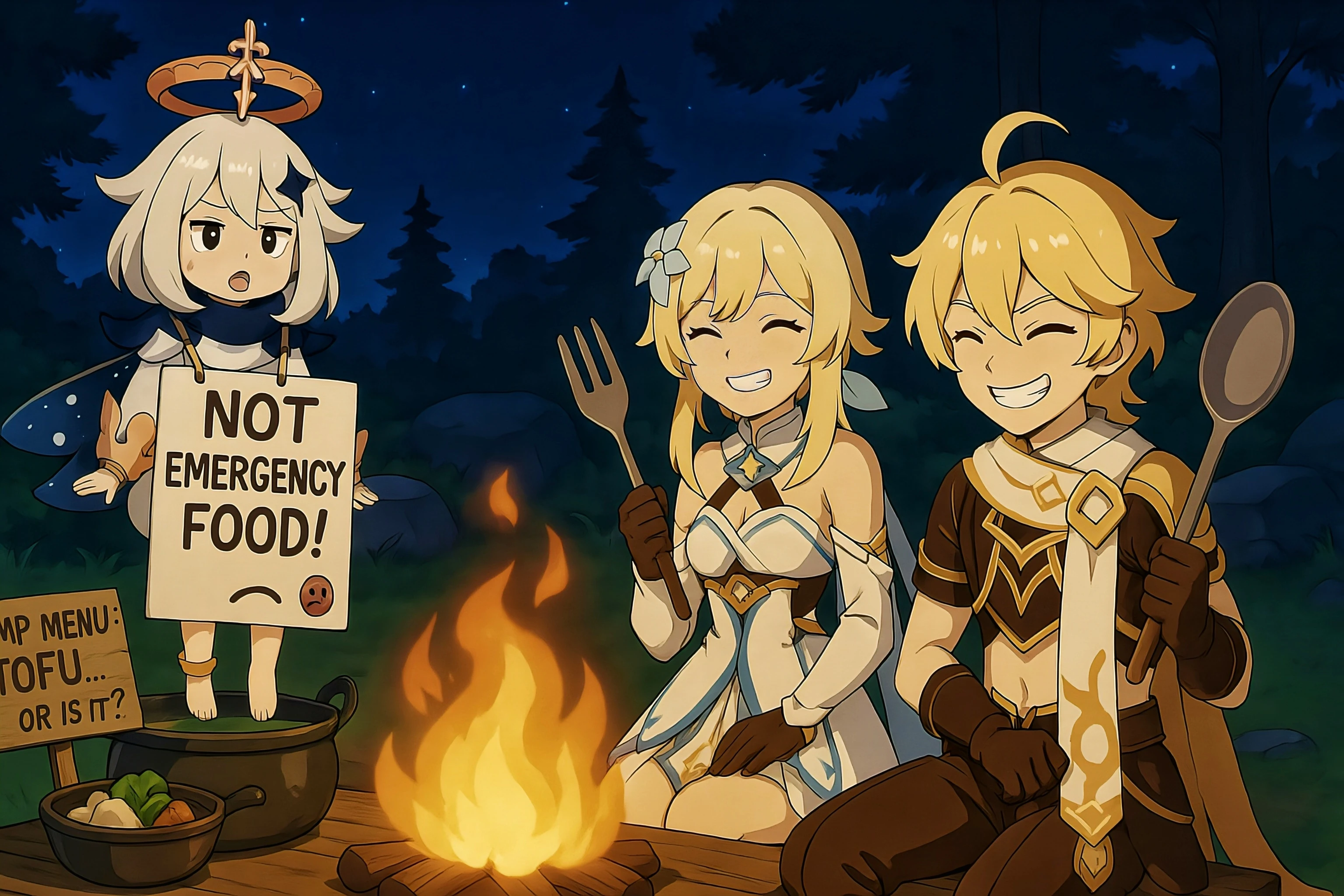 Paimon is not an Emergency Food.....!!! ️ Genshin Impact | HoYoLAB