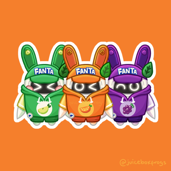 Fanta collab Bangboo!! 🍏🍊🍇 Zenless Zone Zero | HoYoLAB