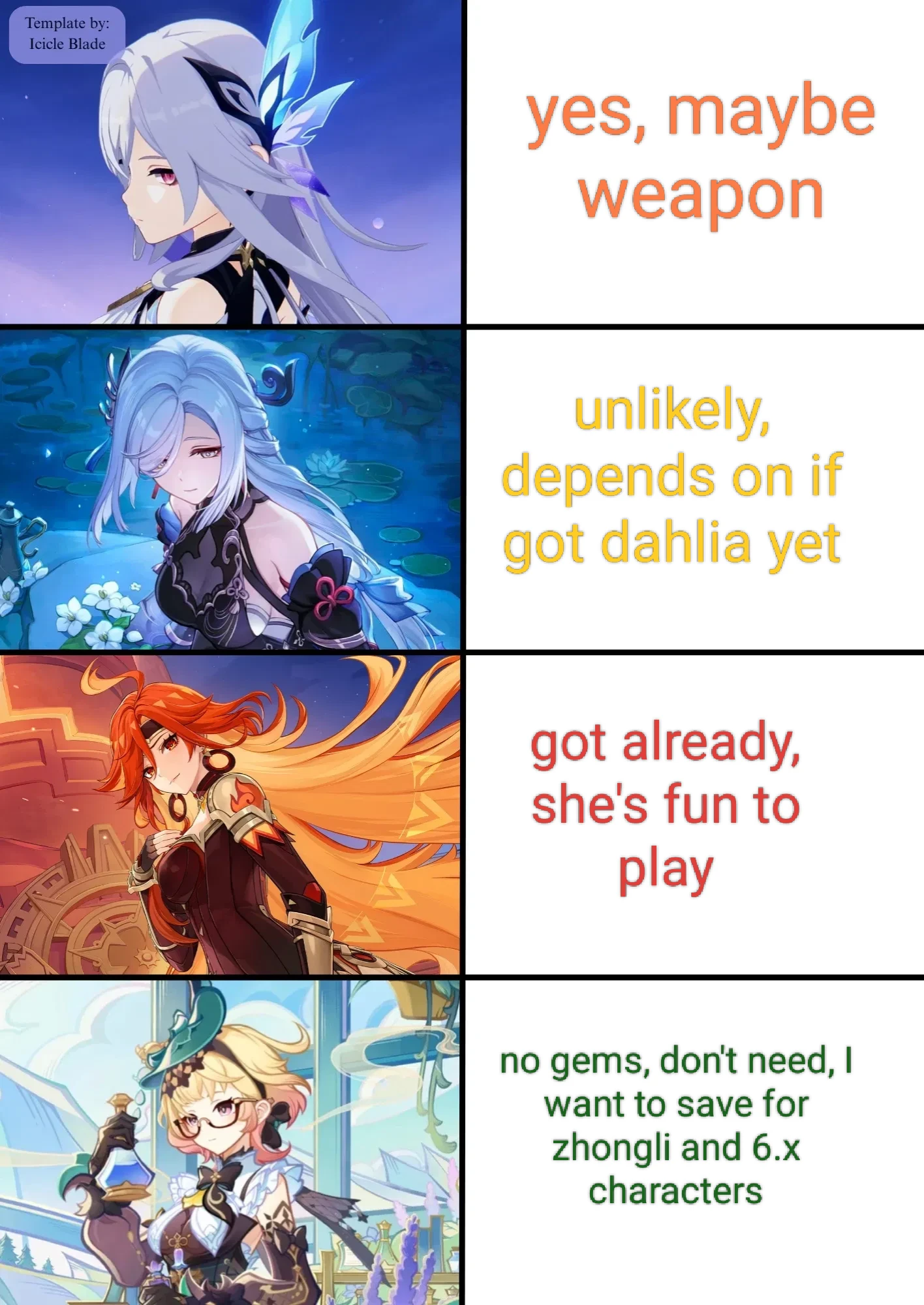 genshin pull plan Genshin Impact | HoYoLAB