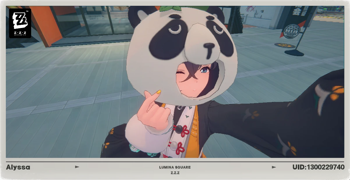 bruh belle is a panda. so cute. Zenless Zone Zero | HoYoLAB
