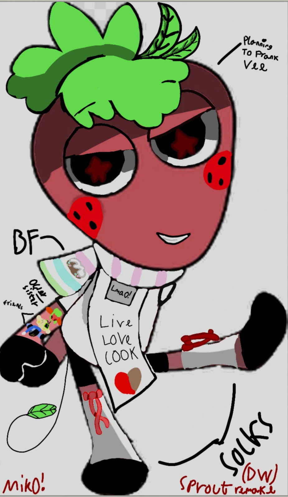 Cosmo and Sprout redesign! (Dandy's world) Genshin Impact | HoYoLAB