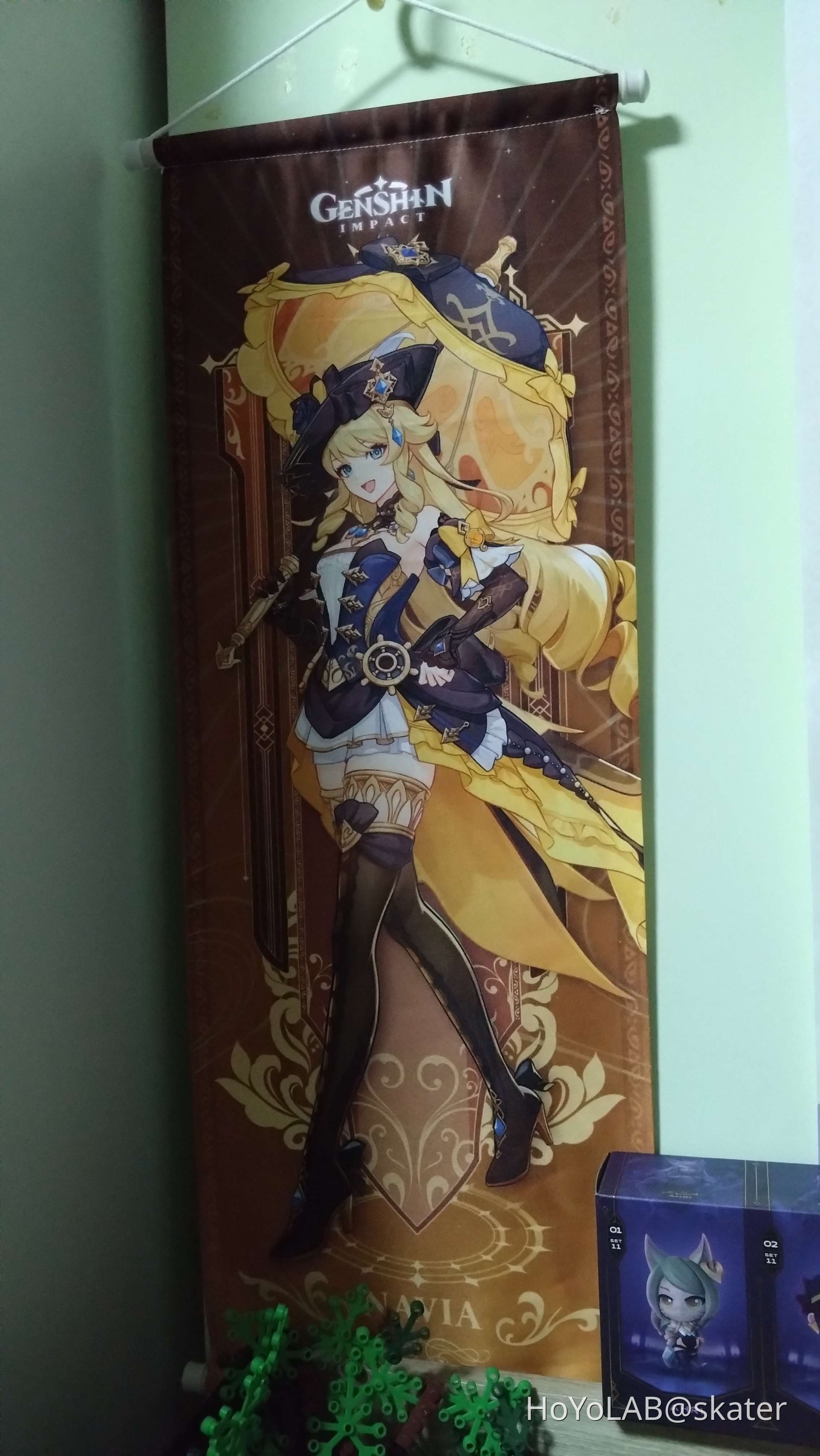 New Navia Wall Scroll to add to my wall Genshin Impact | HoYoLAB