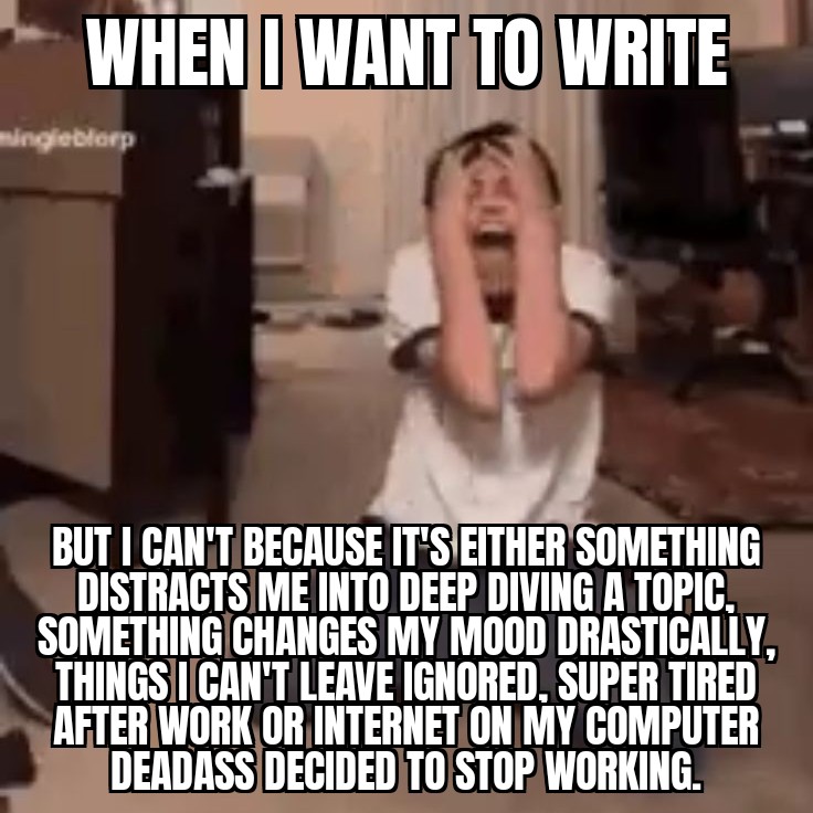 Why can't I just write bro 😭 | HoYoLAB