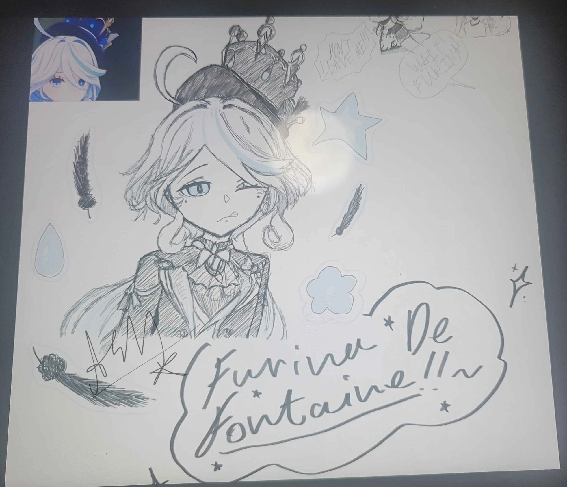 Fav Furina drawings~ Genshin Impact | HoYoLAB