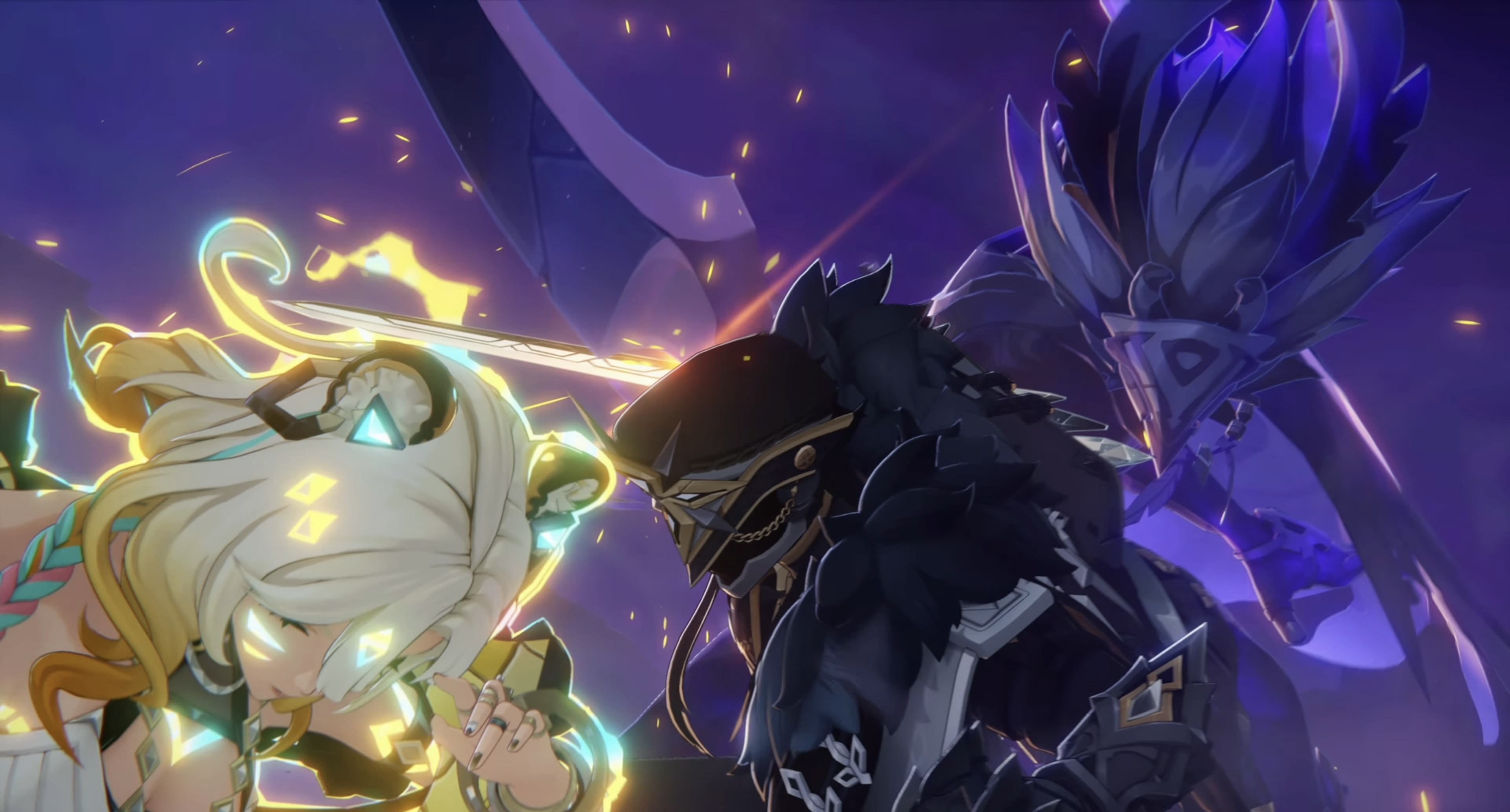 Capitano screenshots from the Abyss' Invasion of Natlan. Genshin Impact ...