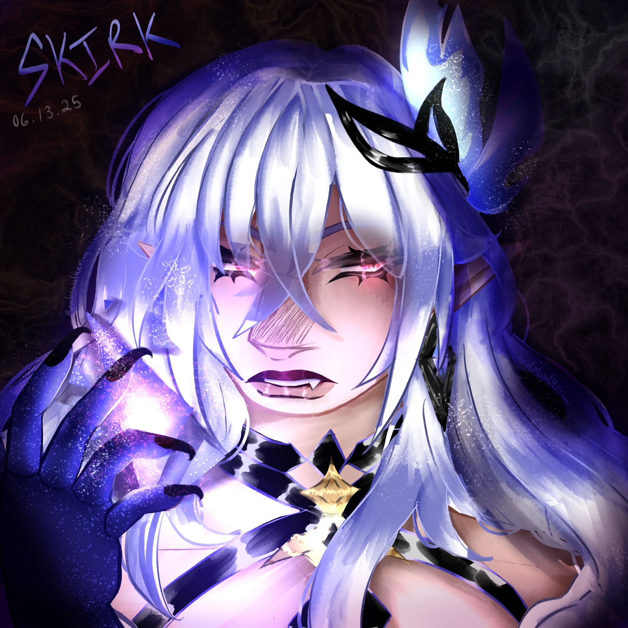 Manifesting Skirk! (By drawing her :) ) Genshin Impact | HoYoLAB