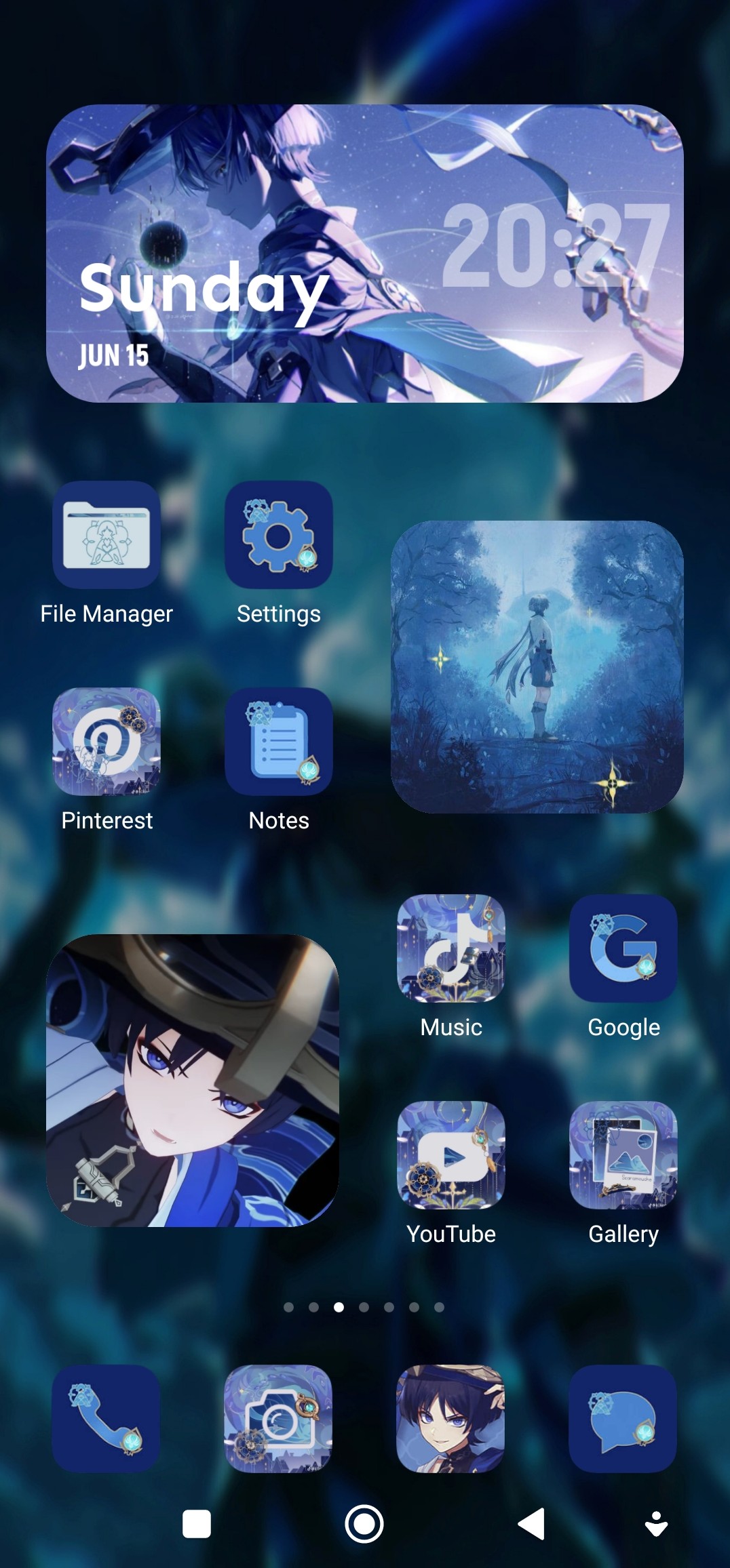 SHOW ME YOUR PHONE THEME! Genshin Impact | HoYoLAB