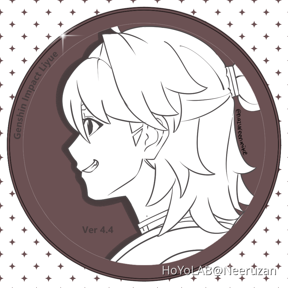 Drawing Gaming side profile! Genshin Impact | HoYoLAB