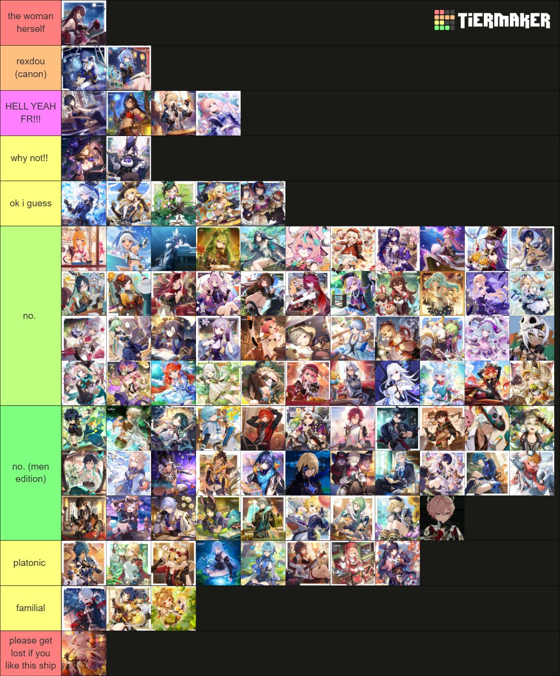 my beidou ships tier list as The Beidou Lover Genshin Impact | HoYoLAB