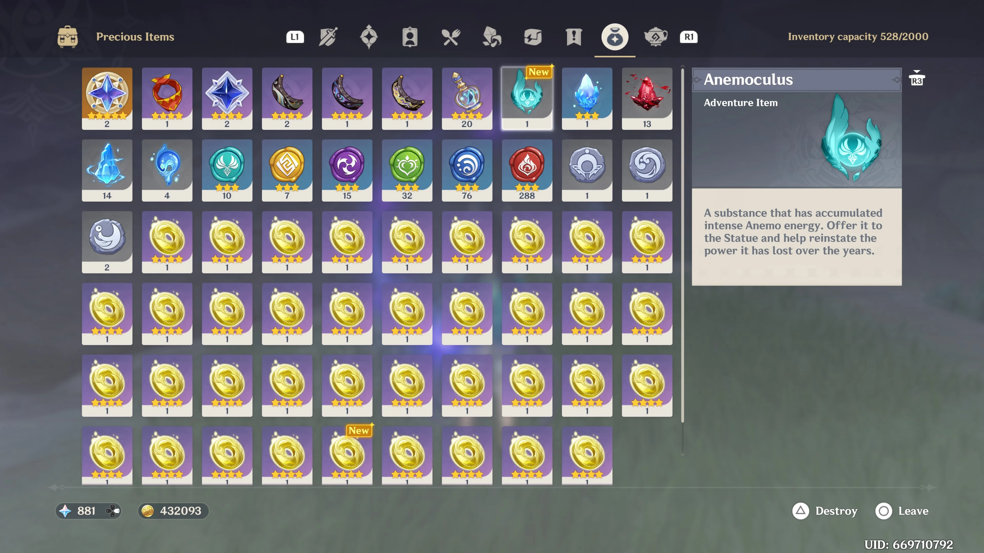 anemoculus Genshin Impact | HoYoLAB