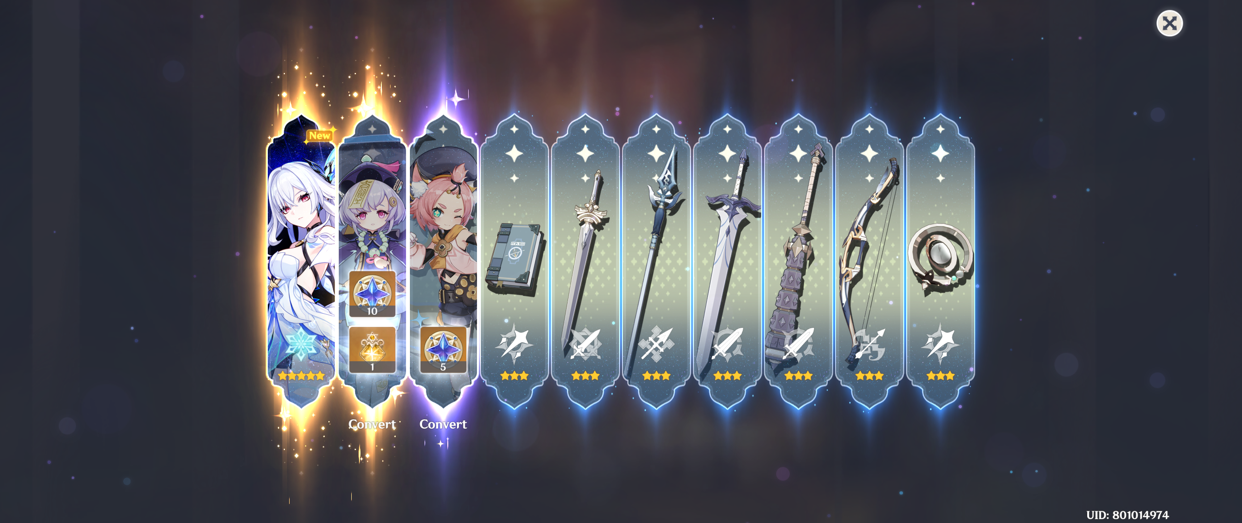 Hoyo knows i am looking for a cryo sword user Genshin Impact | HoYoLAB