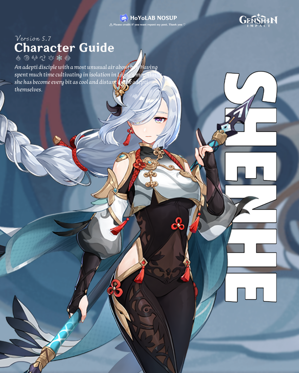 [Version 5.7] Character Guide: Shenhe Support Build - Weapons, Artifact ...