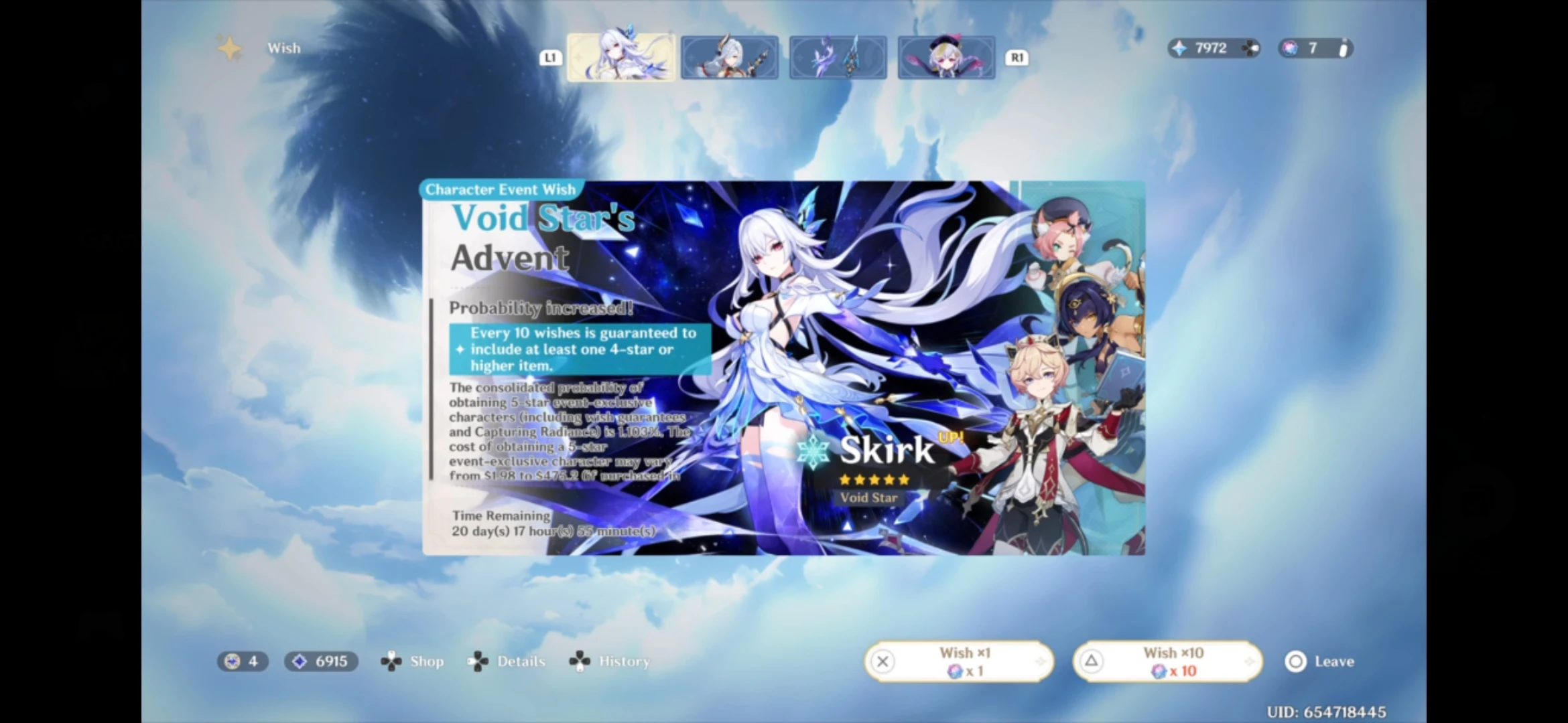 Lucky pull for the first time Genshin Impact | HoYoLAB